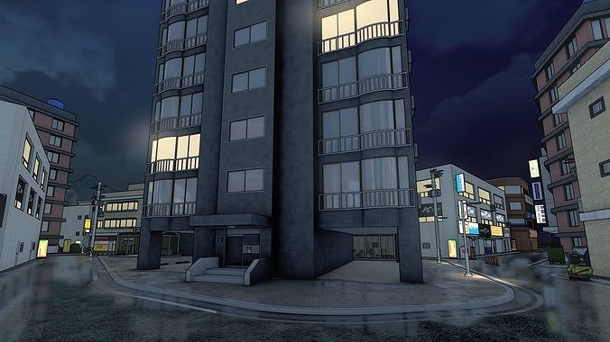 Officetel Studio 3D model | CGTrader