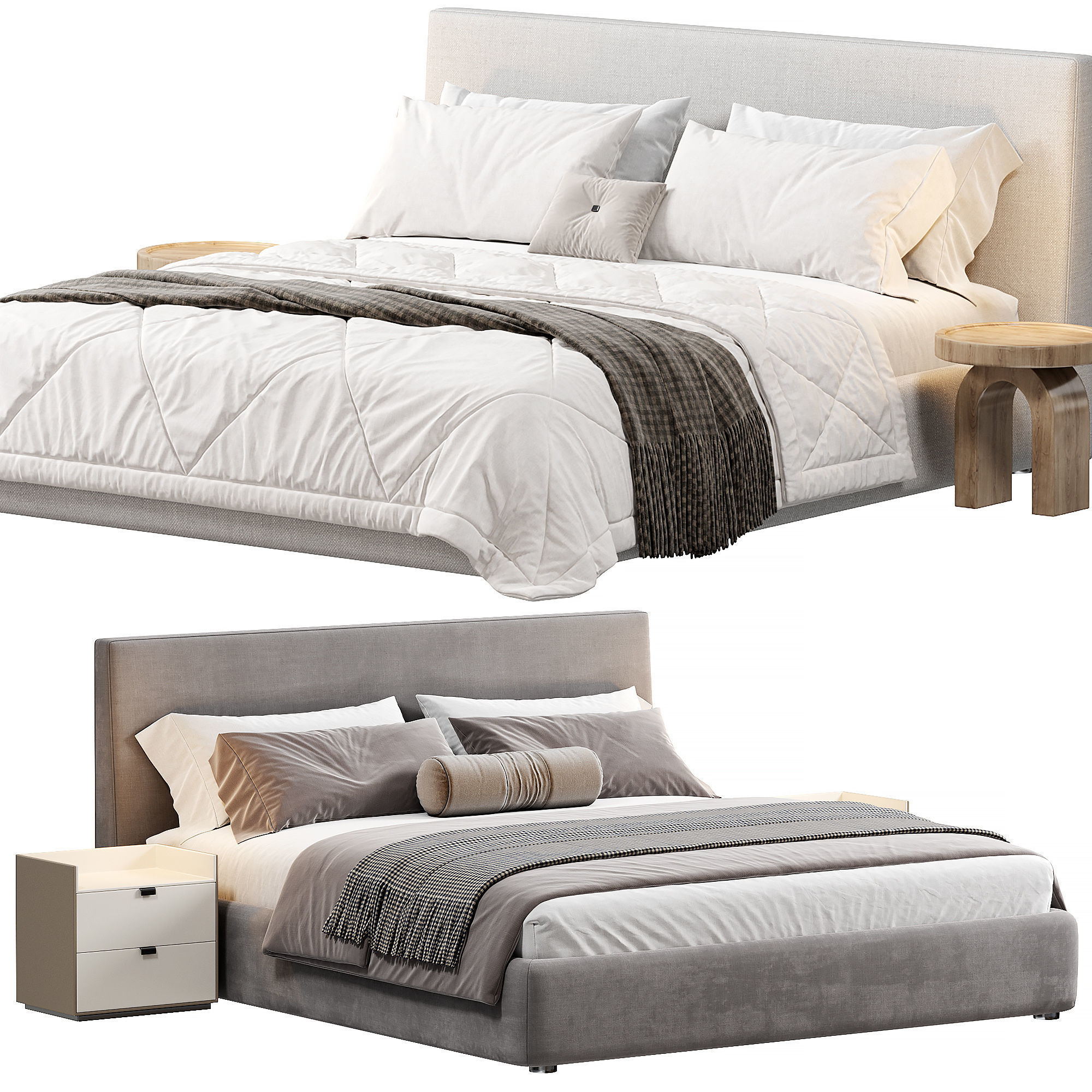 RAY Bed flexteam 3D model | CGTrader