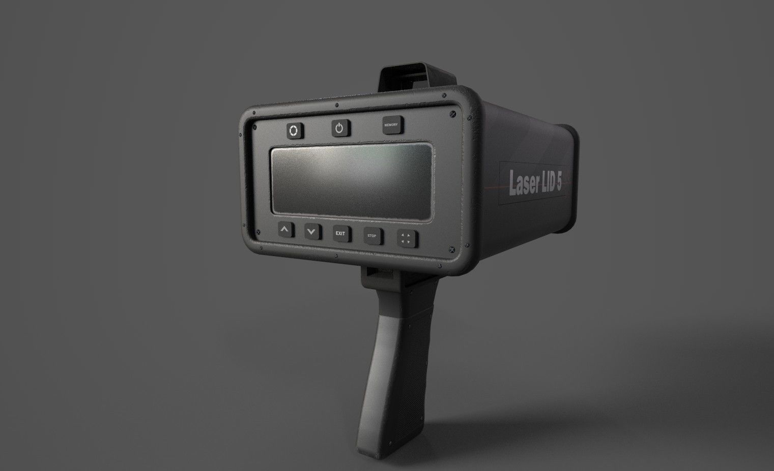3D model Police Radar Gun VR / AR / low-poly | CGTrader