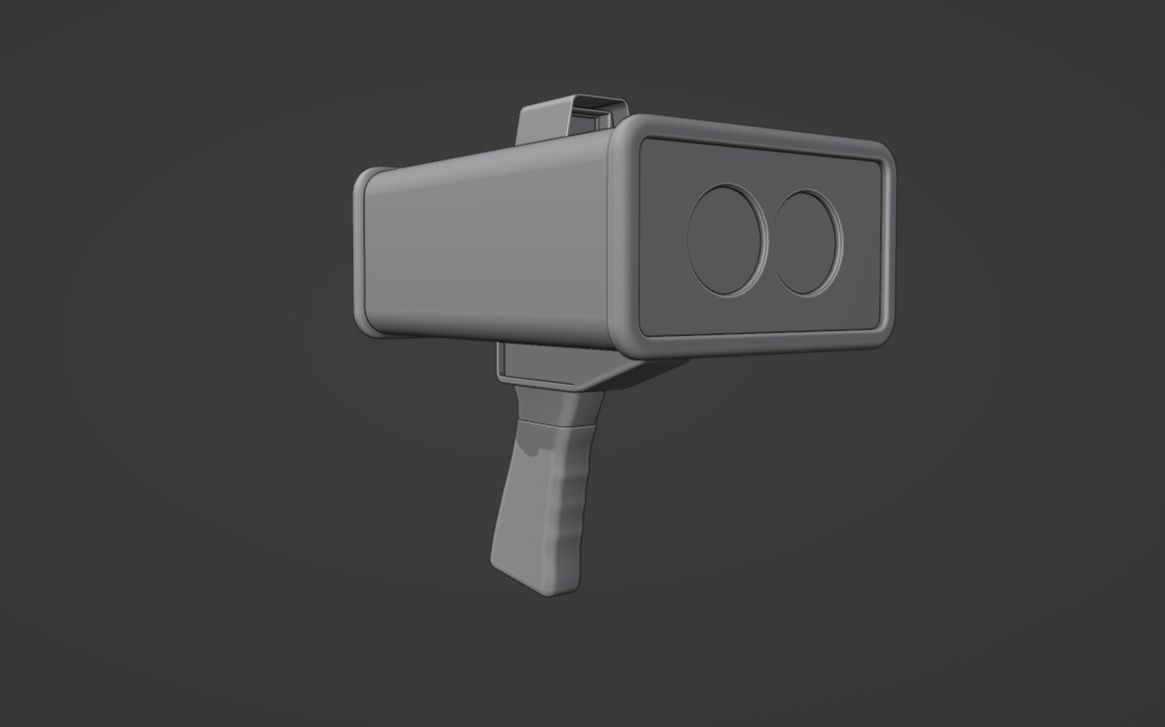 3D model Police Radar Gun VR / AR / low-poly | CGTrader