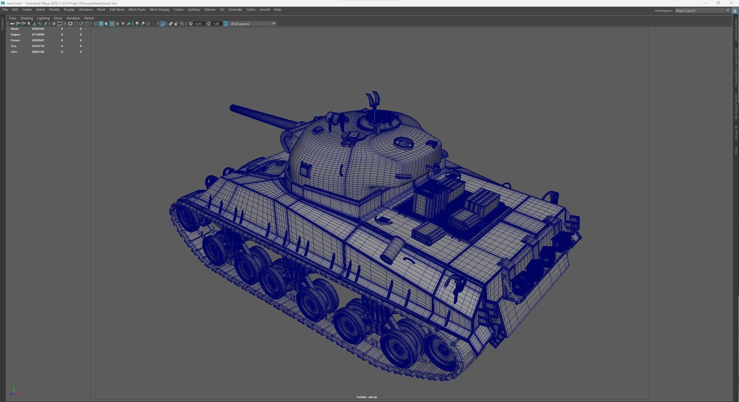 Tank Model 3d 3D model | CGTrader