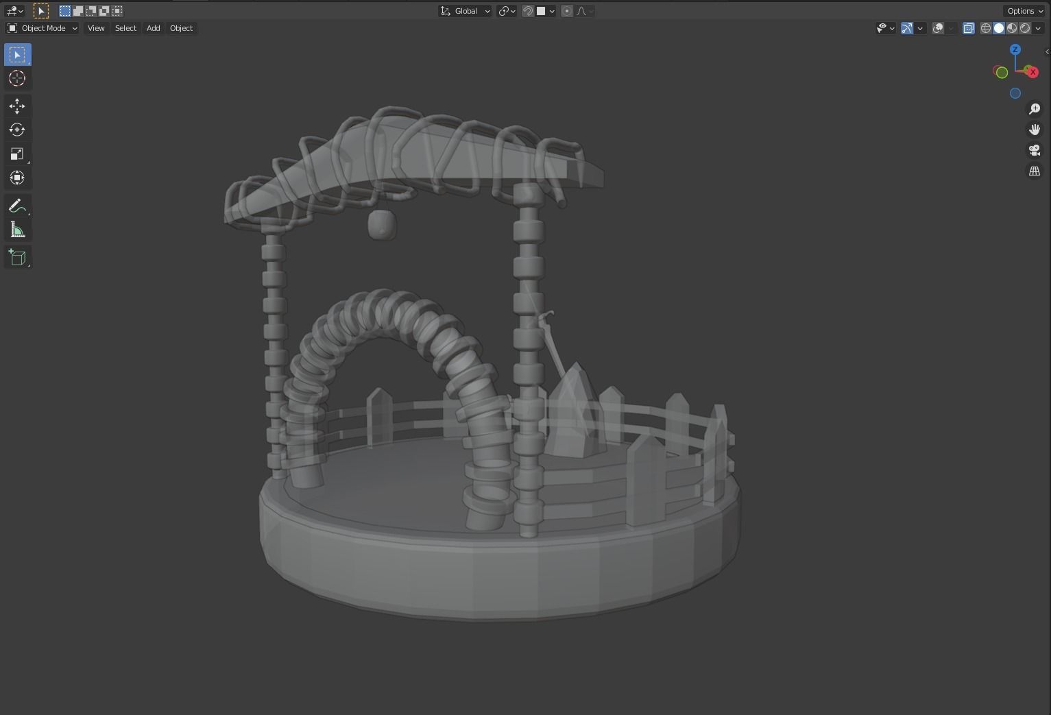 King Graveyard and Sword free VR / AR / low-poly 3D model | CGTrader
