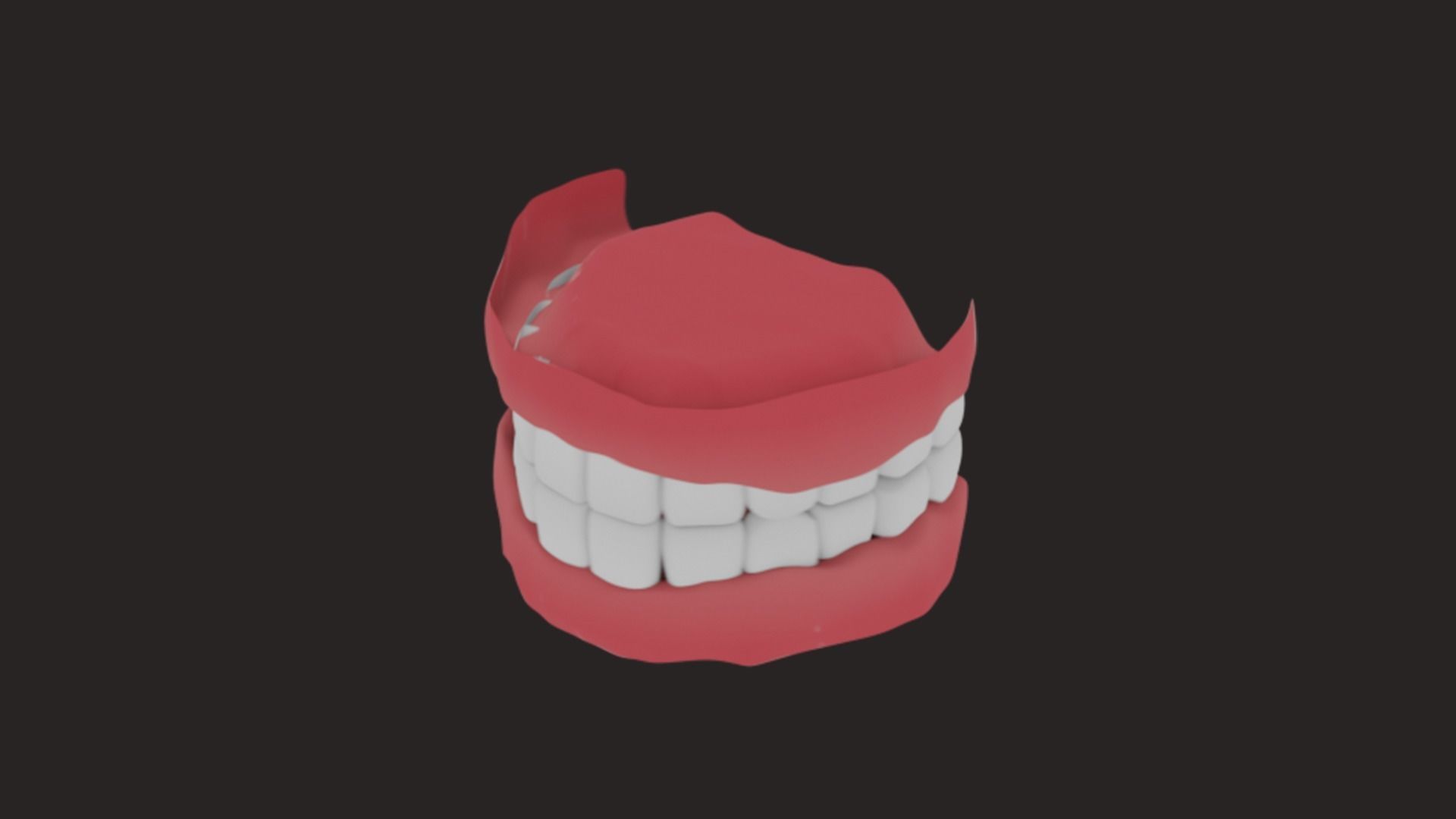 3D model Low Poly Stylized Human Mouth VR / AR / low-poly | CGTrader