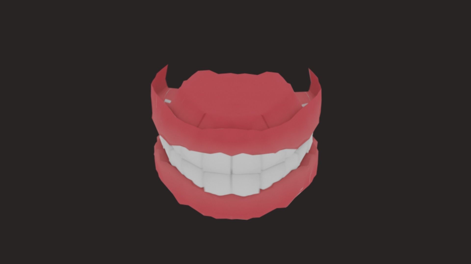 3D model Low Poly Stylized Human Mouth VR / AR / low-poly | CGTrader