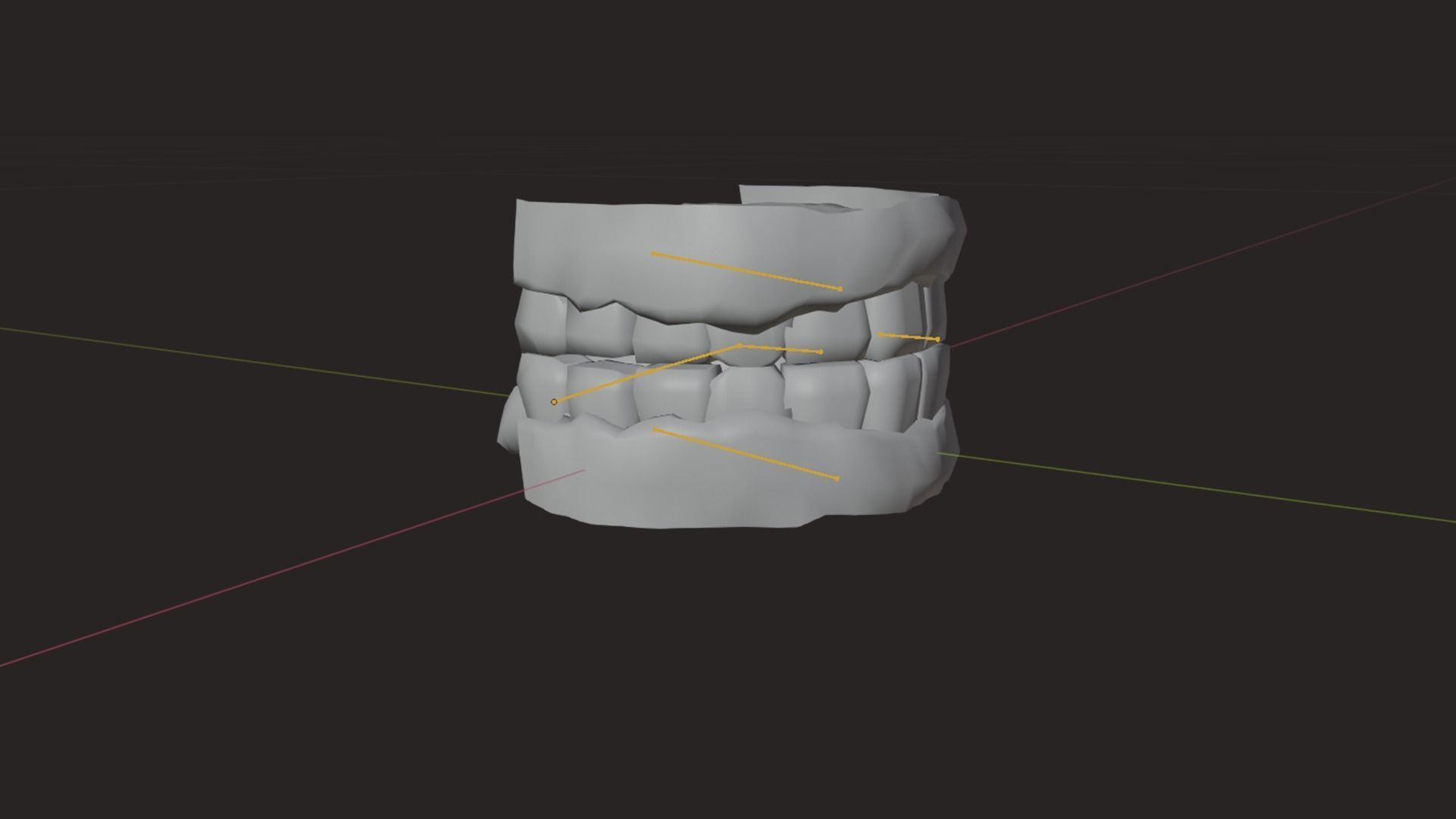 3D model Low Poly Stylized Human Mouth VR / AR / low-poly | CGTrader