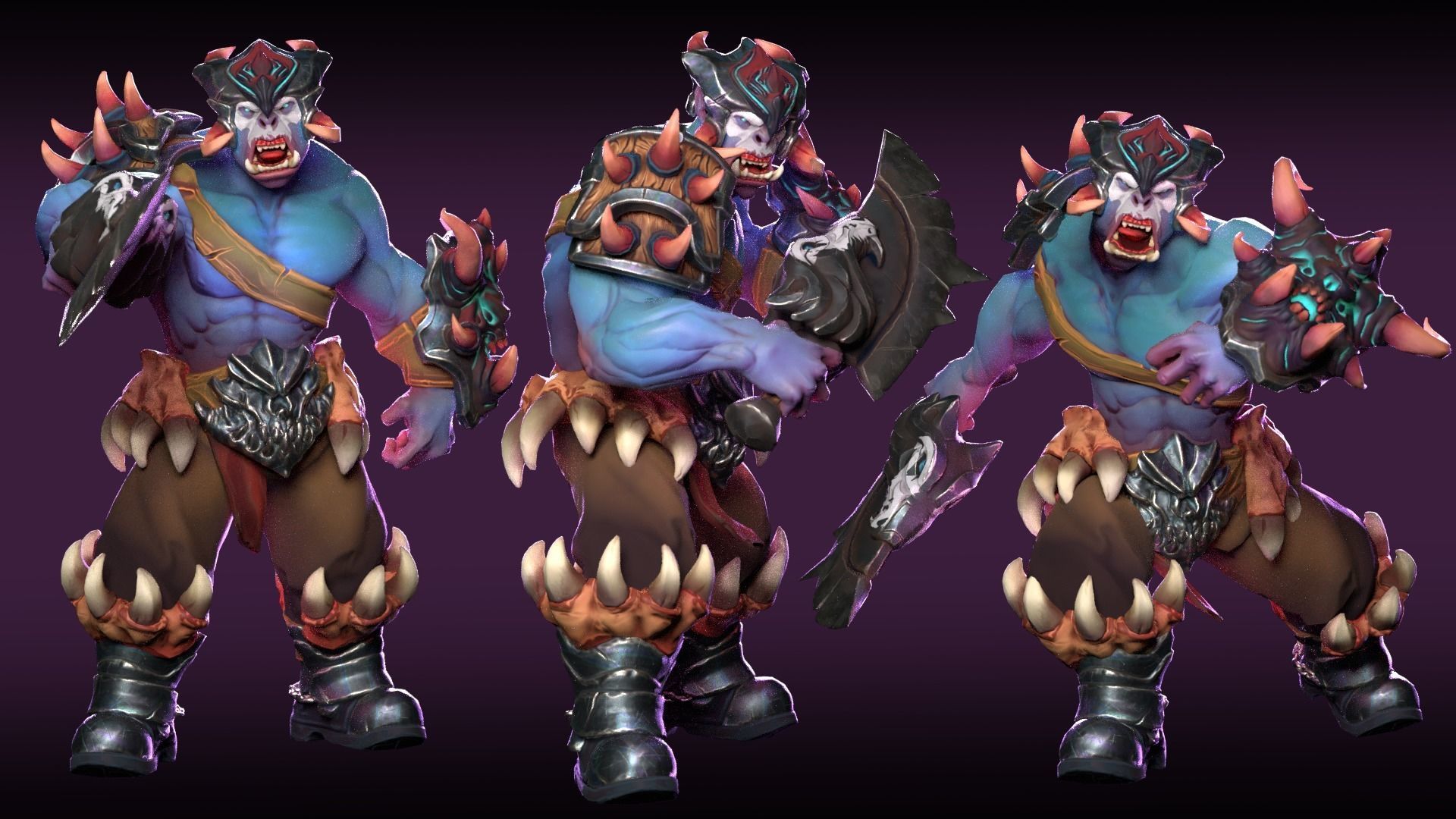 3D model BFG ORC VR / AR / low-poly | CGTrader