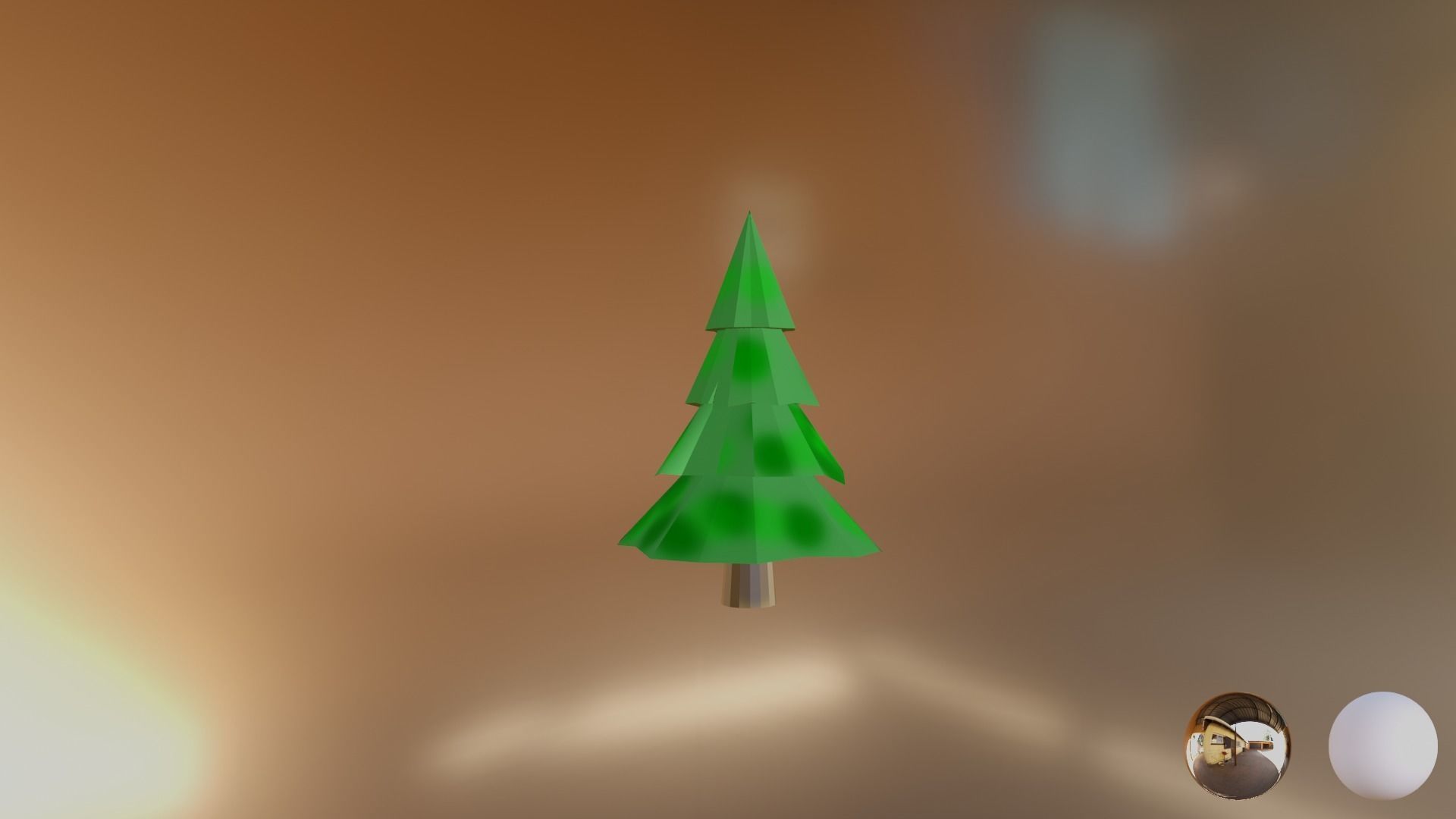 Low Poly Pine Tree free 3D model | CGTrader