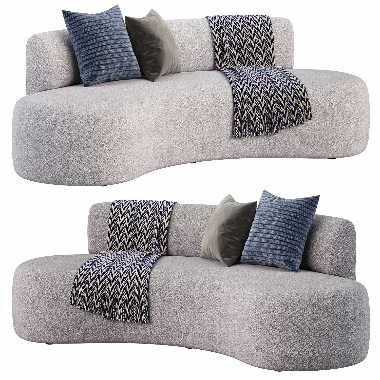 Lek banquette by Southhill Home 3D model | CGTrader