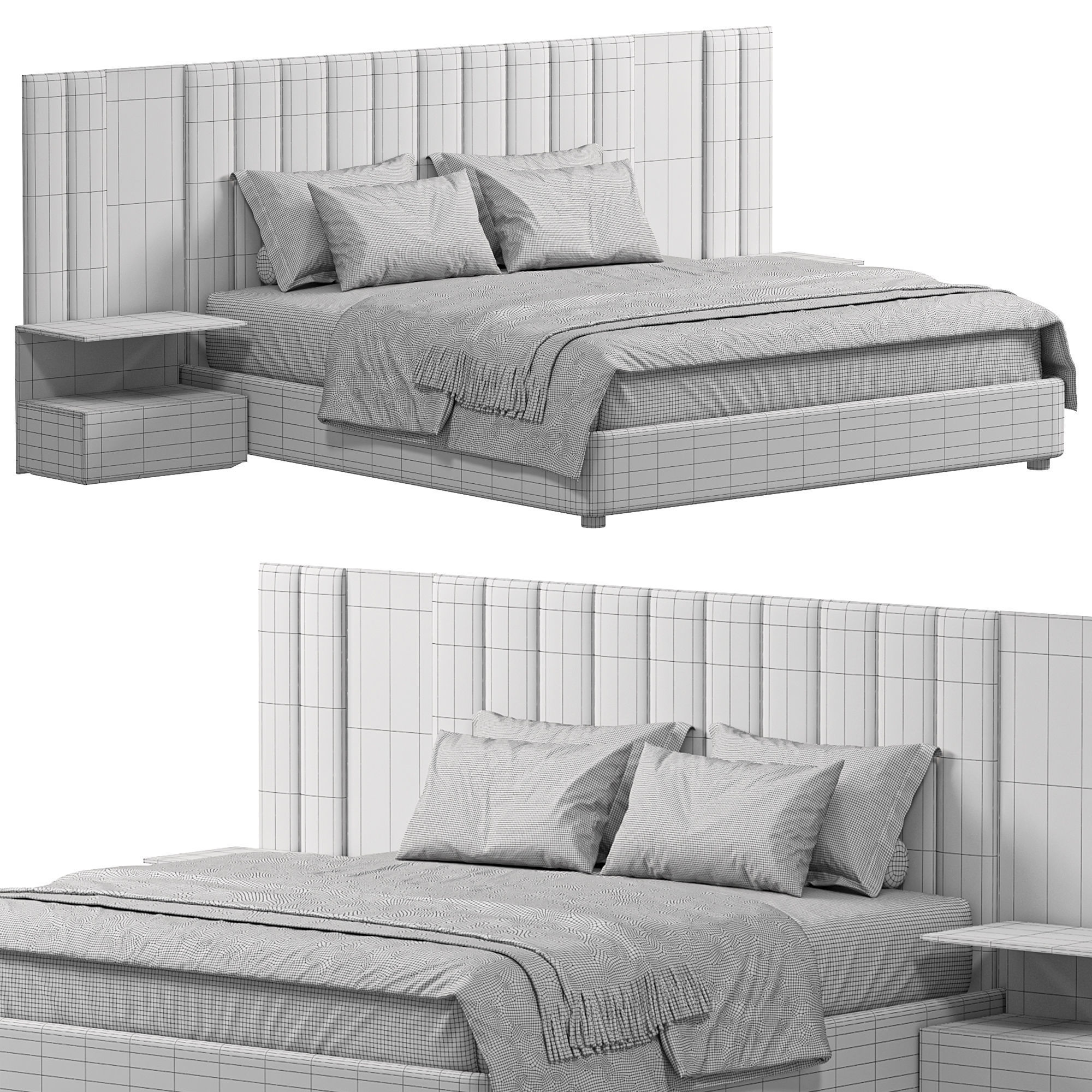 OTELLO Bed By Stels 3D model | CGTrader