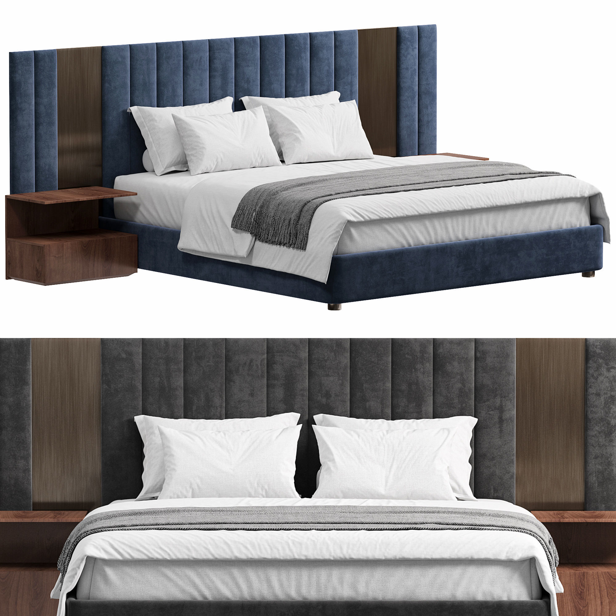 OTELLO Bed By Stels 3D model | CGTrader