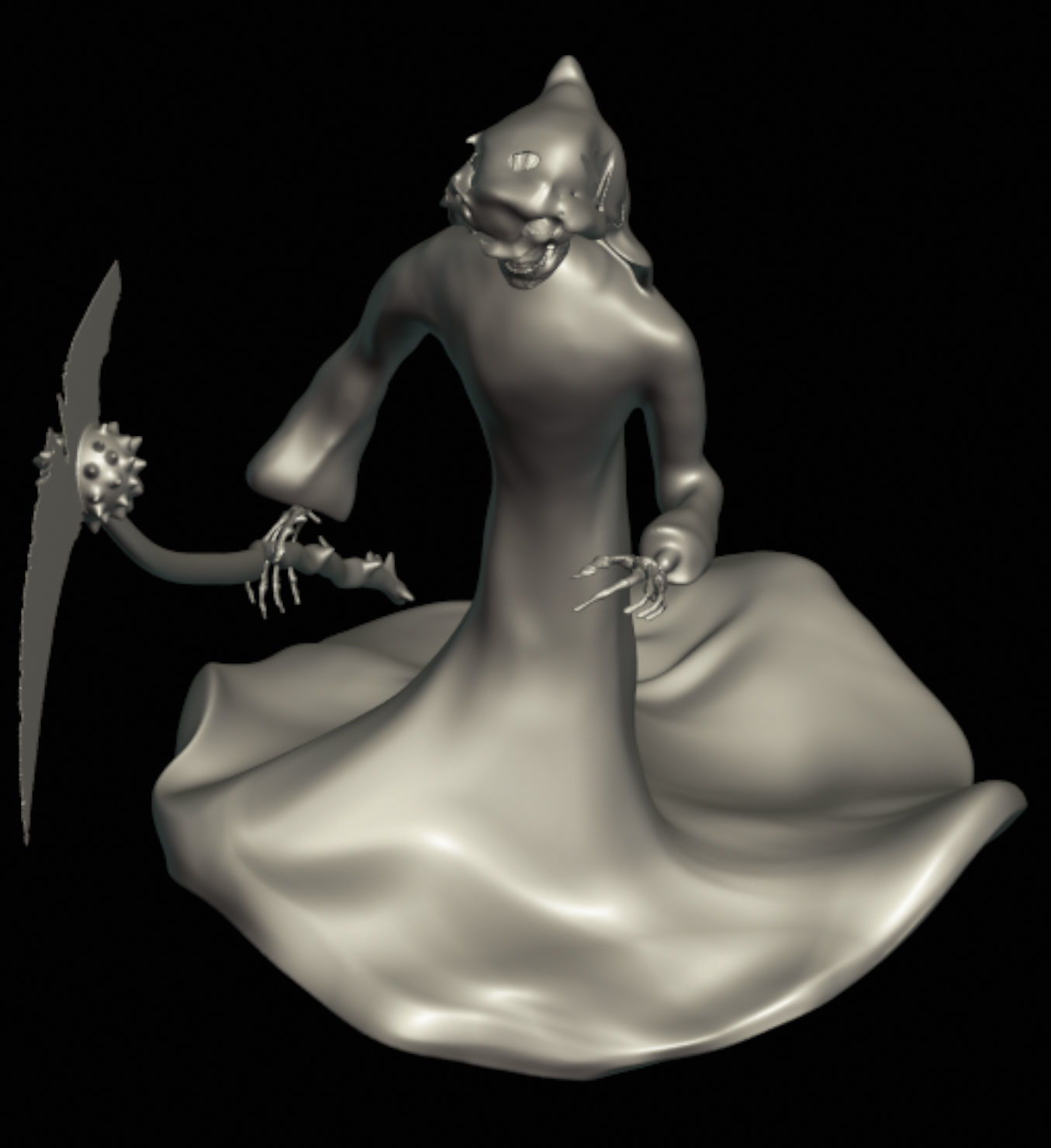 Grim Reaper 3D model 3D printable | CGTrader