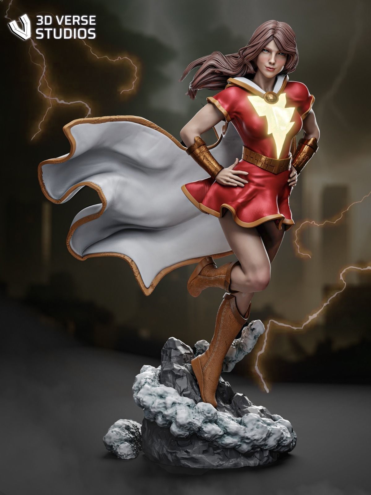 Mary Marvel 3D Print 3D model 3D printable | CGTrader