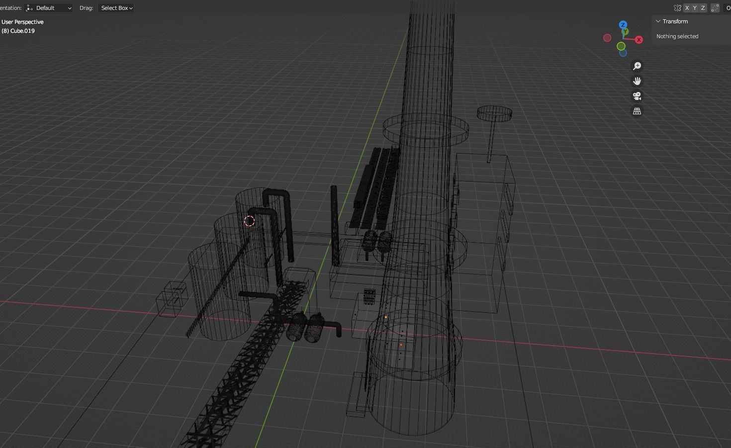 3D Factory Model free VR / AR / low-poly 3D model | CGTrader