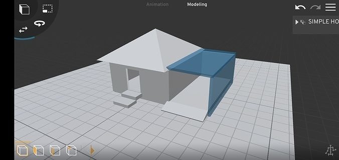 3D model Simple house VR / AR / low-poly | CGTrader