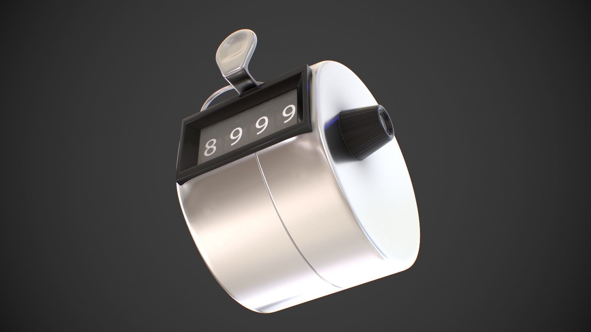 3D model Hand Tally Counter VR / AR / low-poly | CGTrader