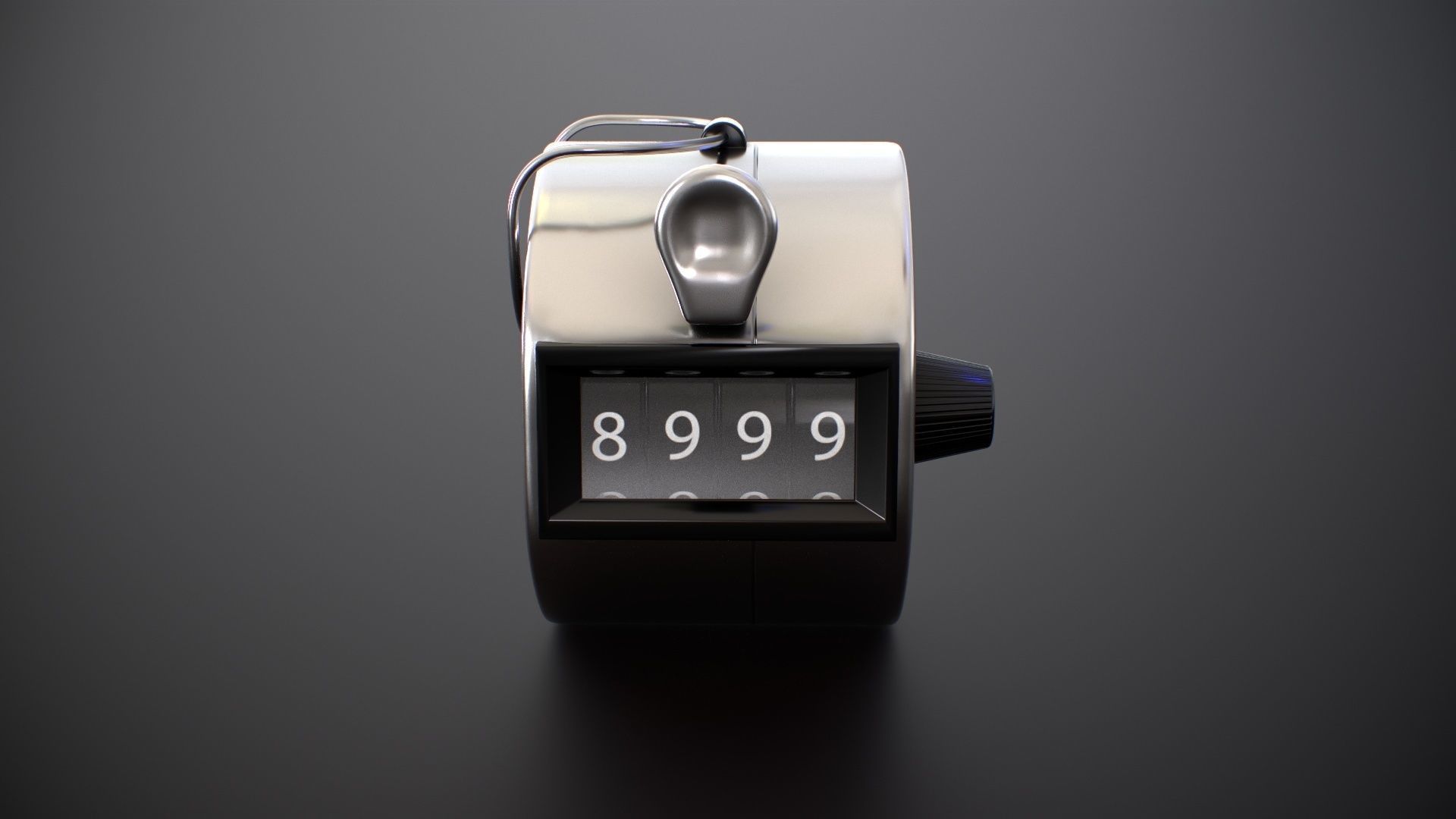 3D model Hand Tally Counter VR / AR / low-poly | CGTrader