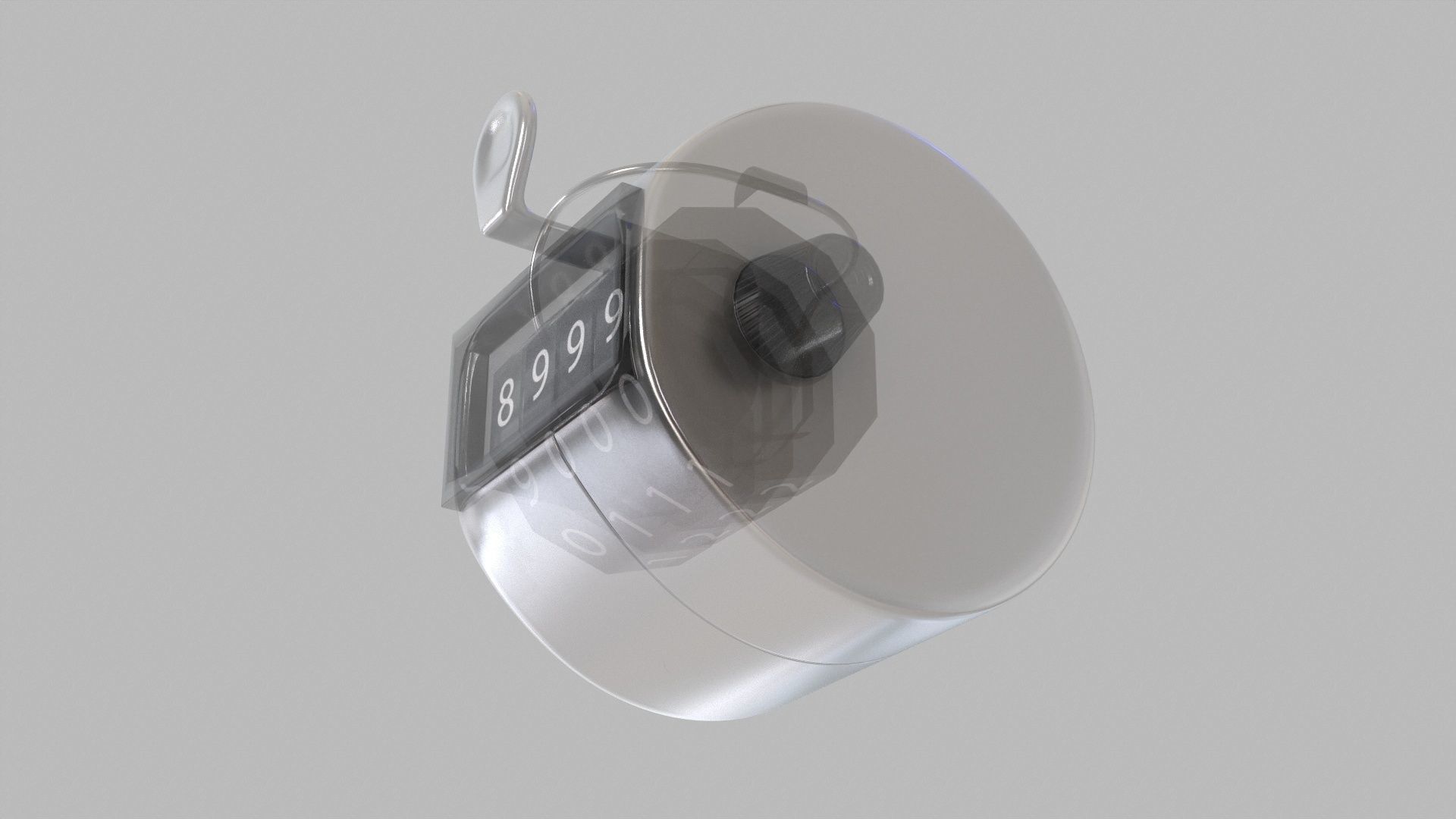 3D model Hand Tally Counter VR / AR / low-poly | CGTrader