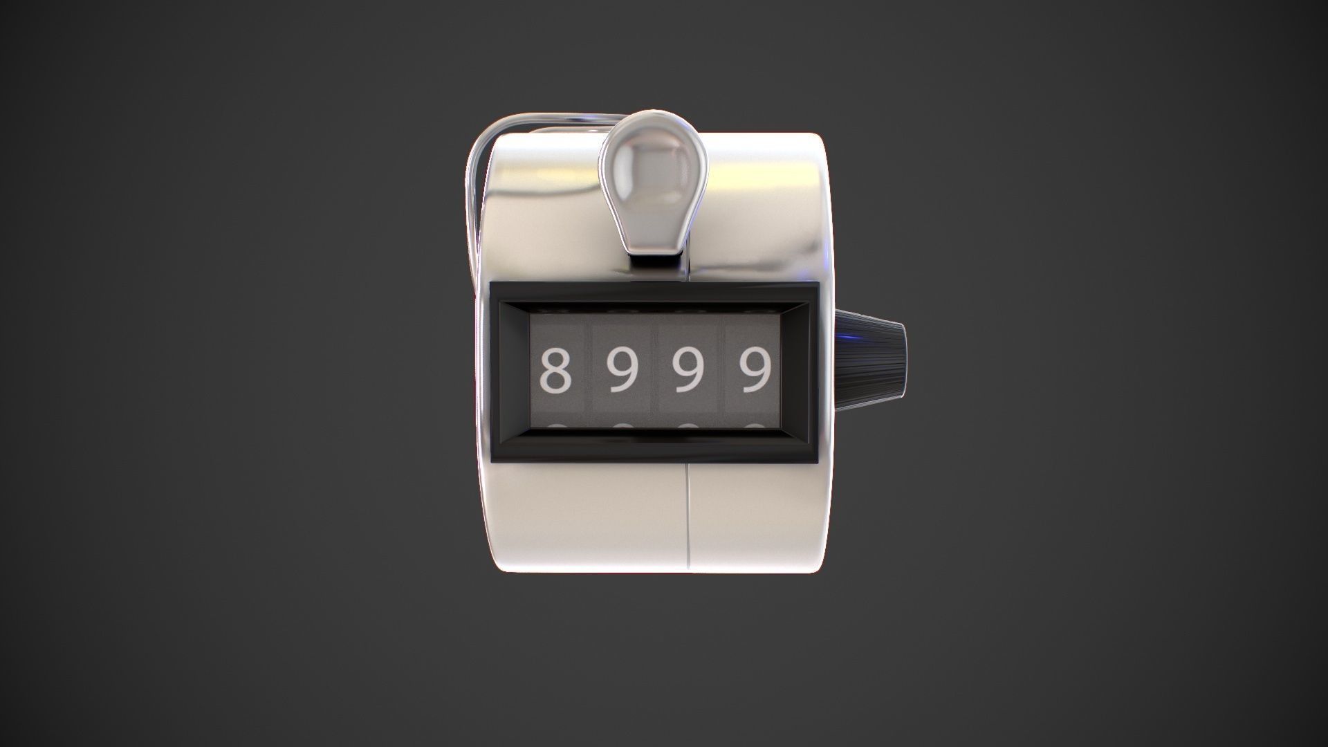 3D model Hand Tally Counter VR / AR / low-poly | CGTrader