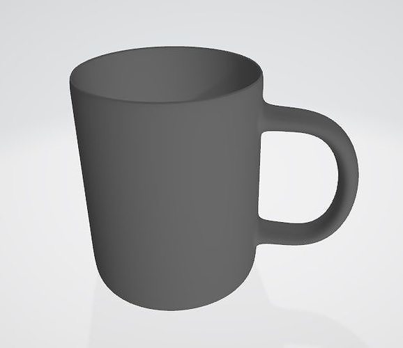cup coffee white free 3D model | CGTrader
