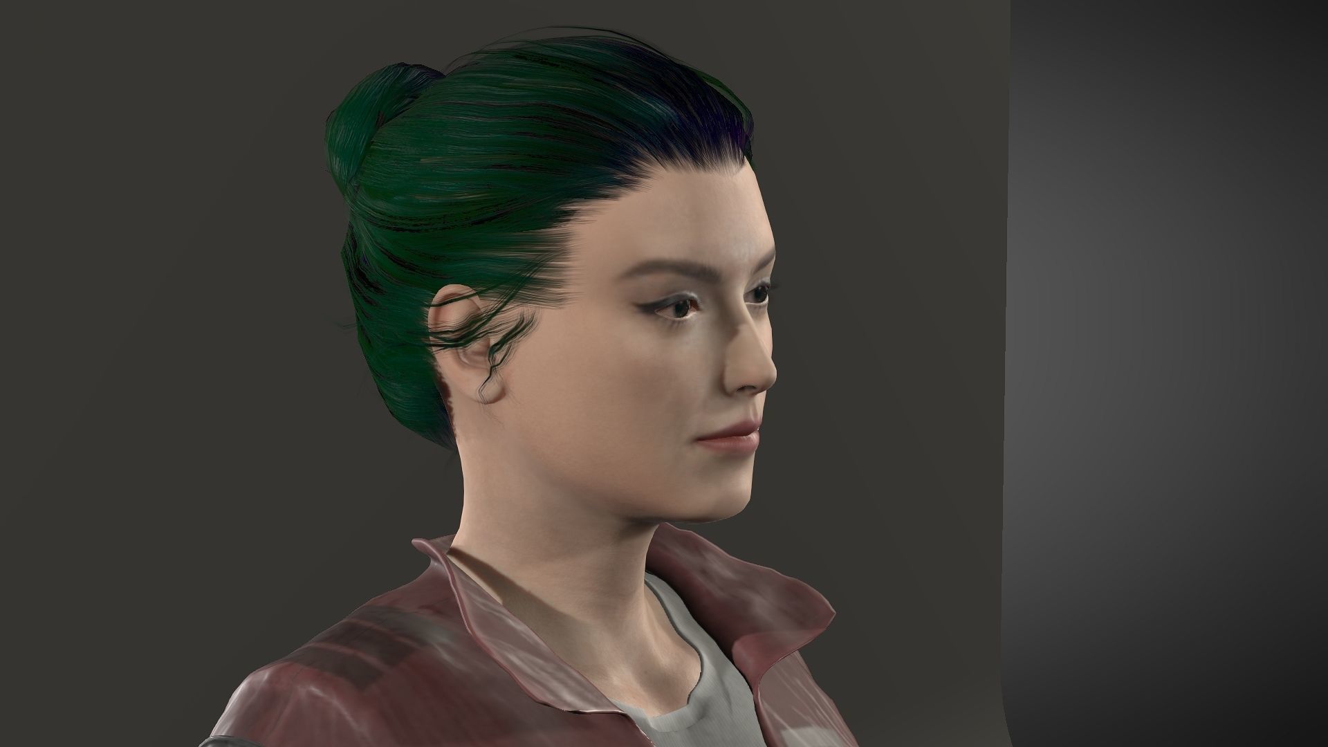 3D model Daisy Ridley VR / AR / low-poly | CGTrader