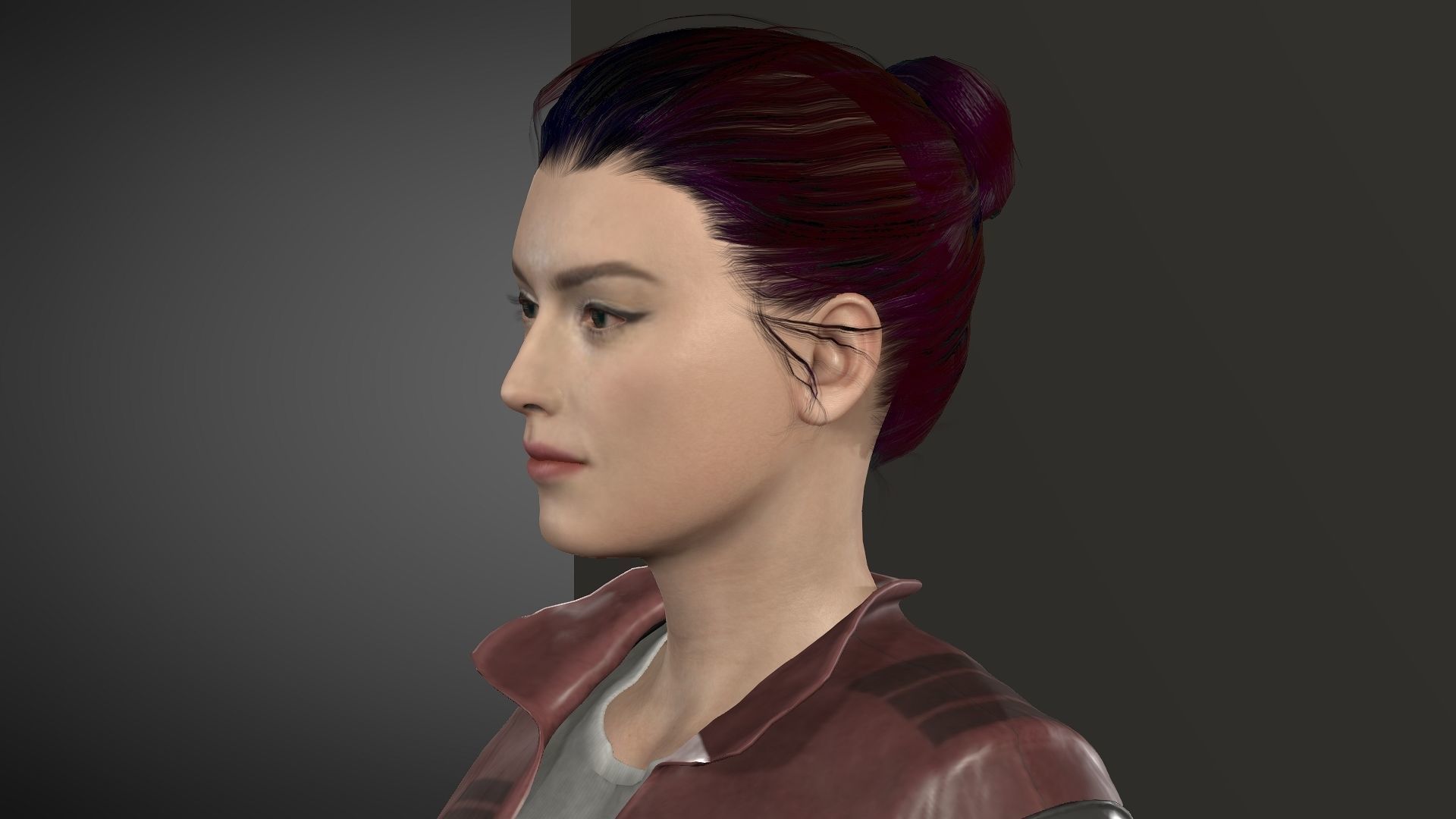 3D model Daisy Ridley VR / AR / low-poly | CGTrader