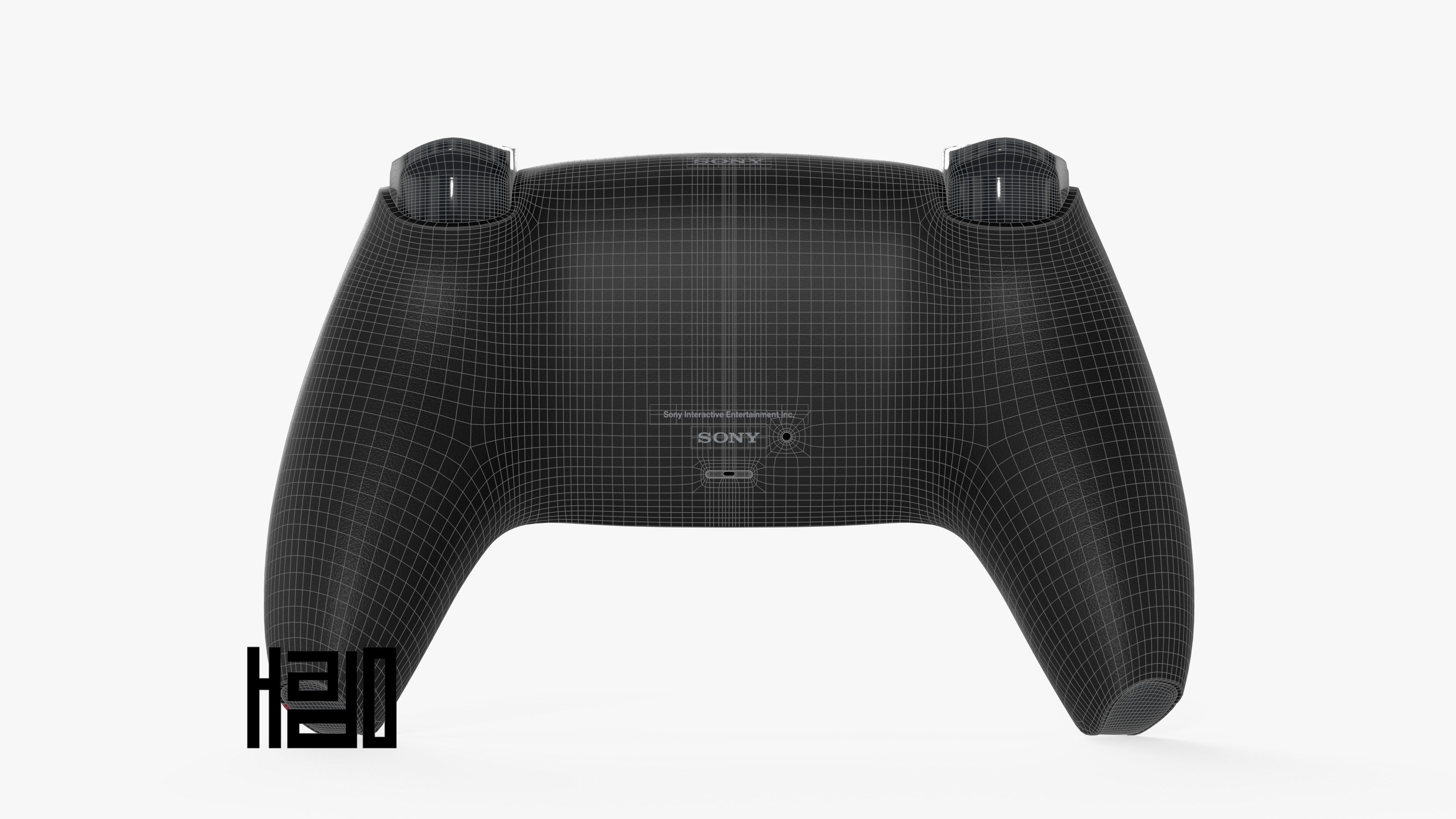 3D model Dualsense Spider-man 2 VR / AR / low-poly | CGTrader