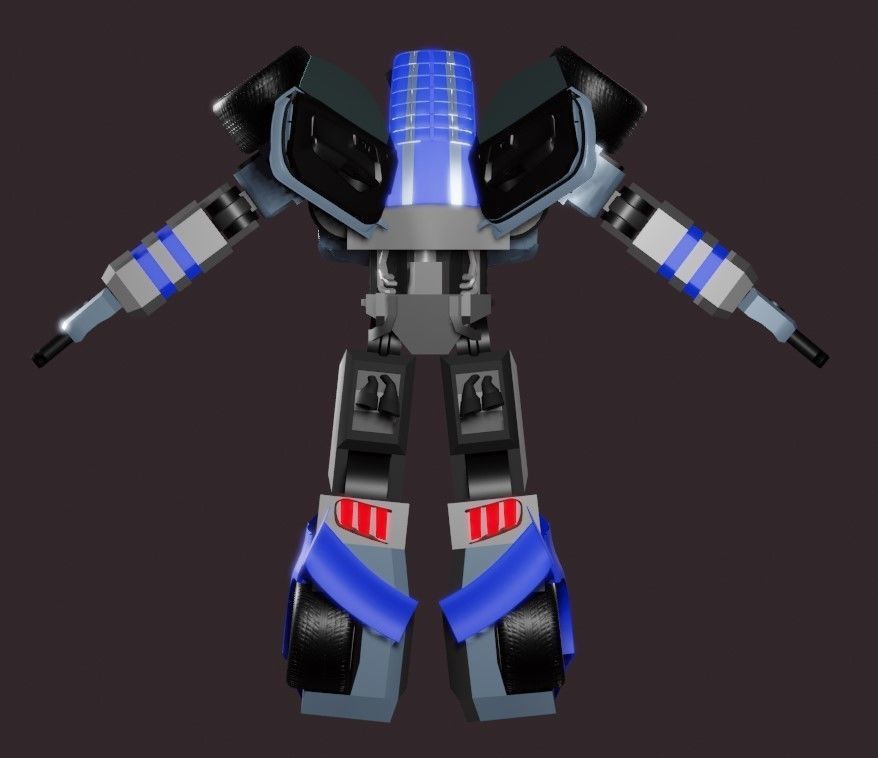Jazz Transformer free 3D model | CGTrader