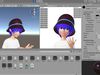 3D model Hair with Hat 3D Modeling Unity Prefab Zepeto Template FBX 016 ...