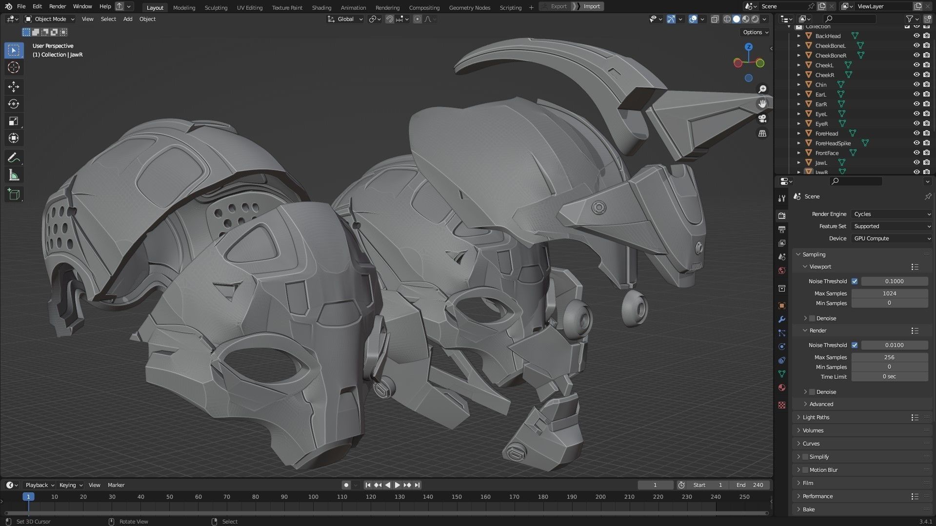 Cayde-6 Helmet for Cosplay 3D model 3D printable | CGTrader