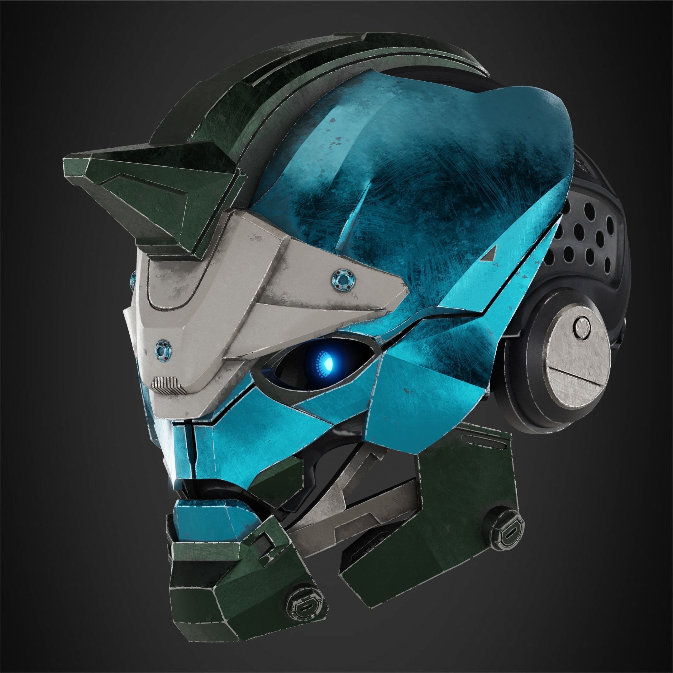 Cayde-6 Helmet for Cosplay 3D model 3D printable | CGTrader