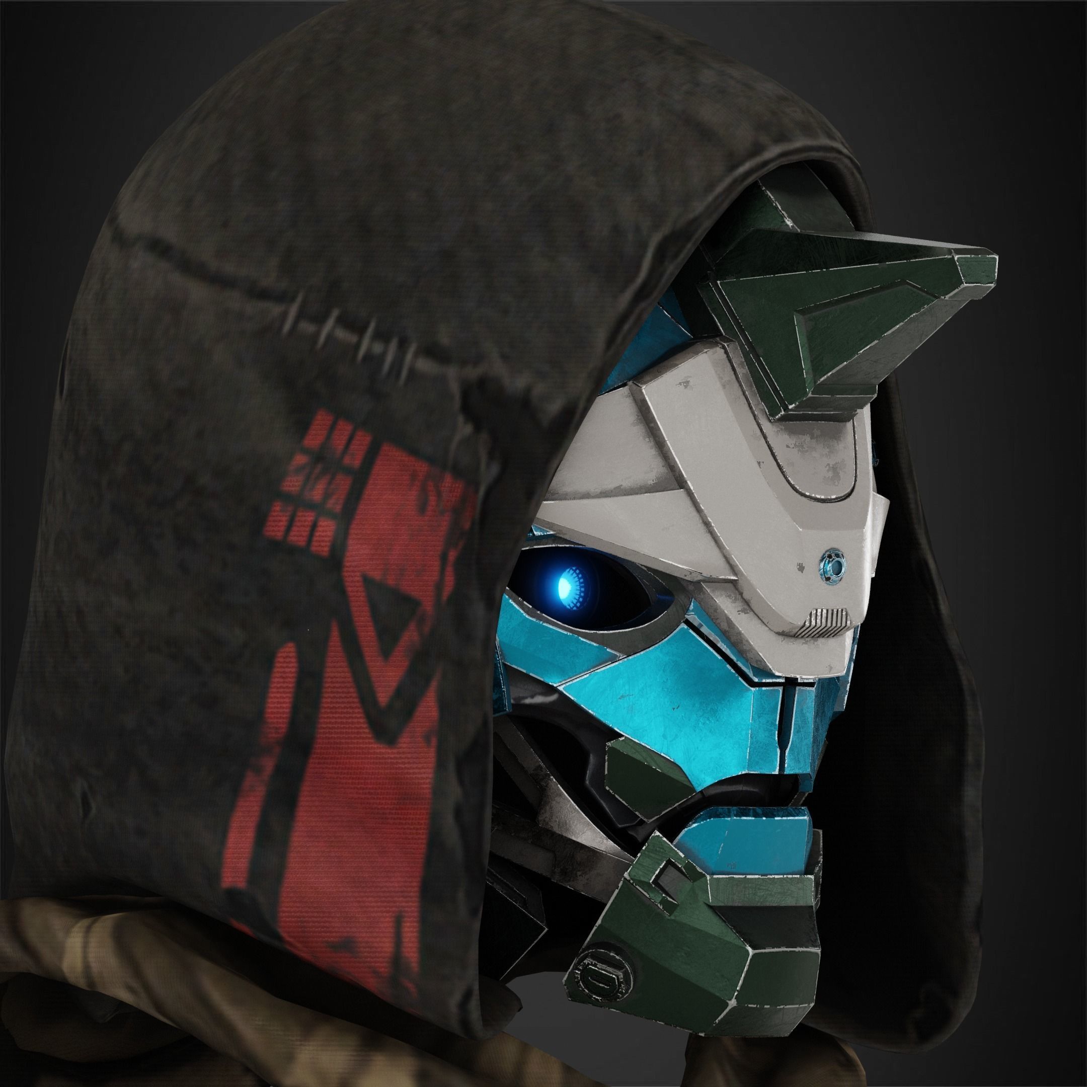 Cayde-6 Helmet for Cosplay 3D model 3D printable | CGTrader