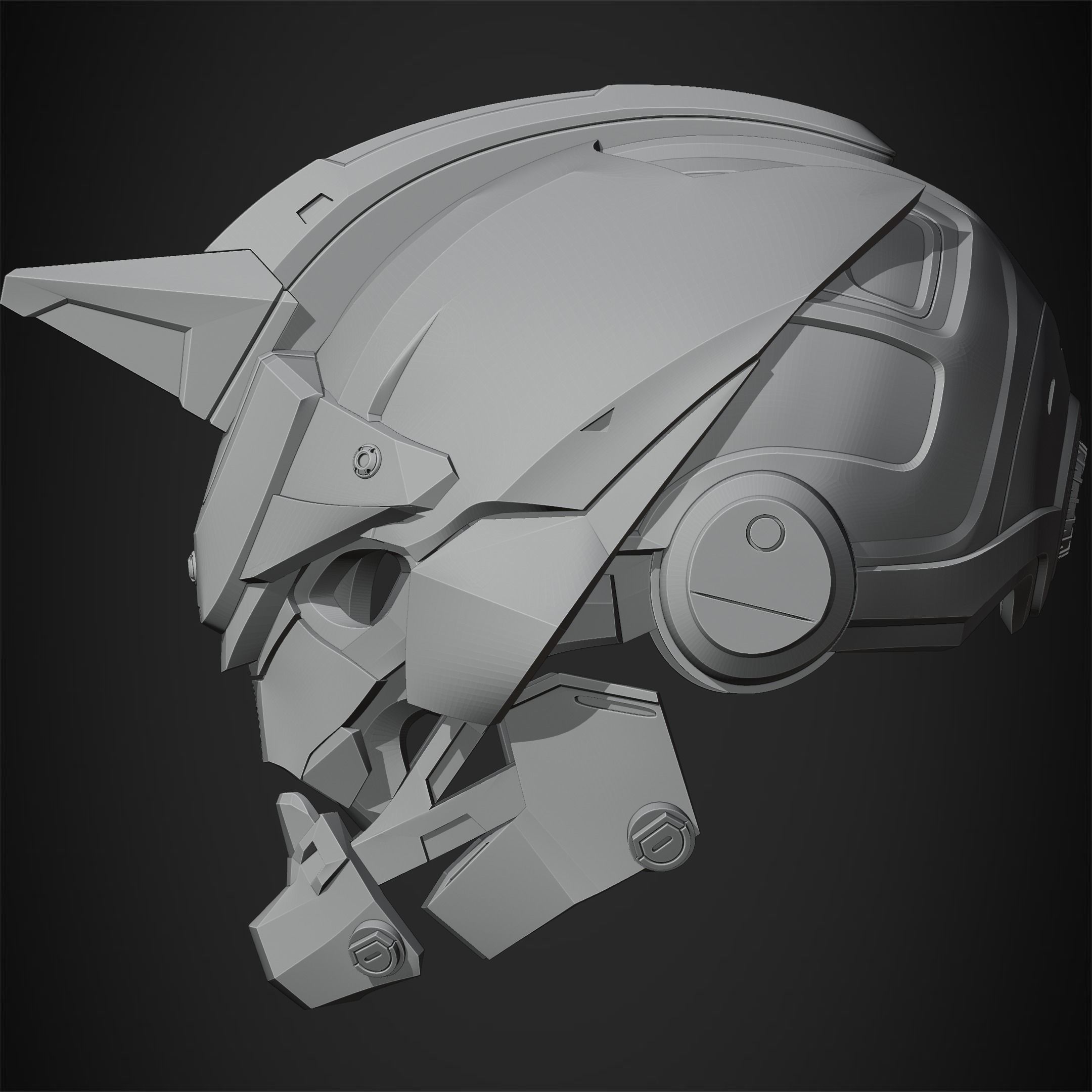Cayde-6 Helmet for Cosplay 3D model 3D printable | CGTrader