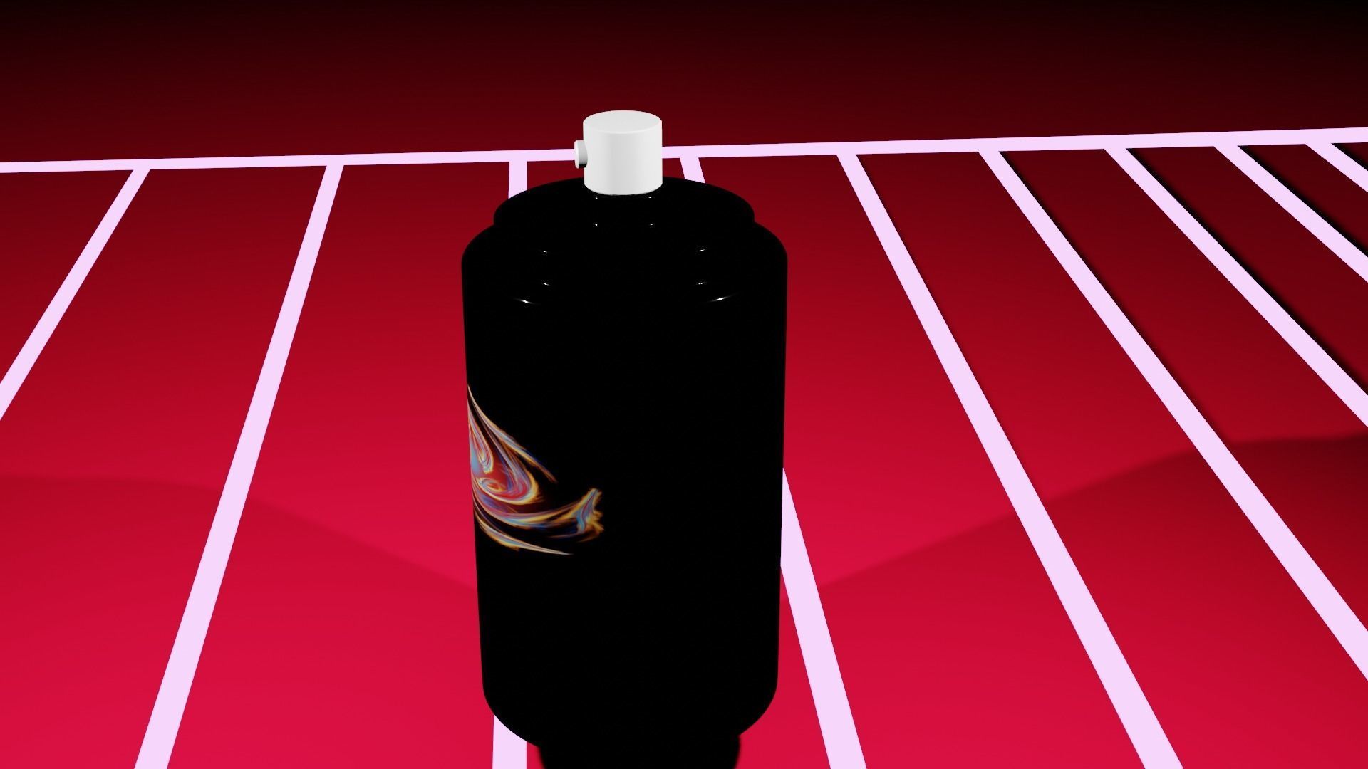 simple perfume 3D model 3D printable | CGTrader