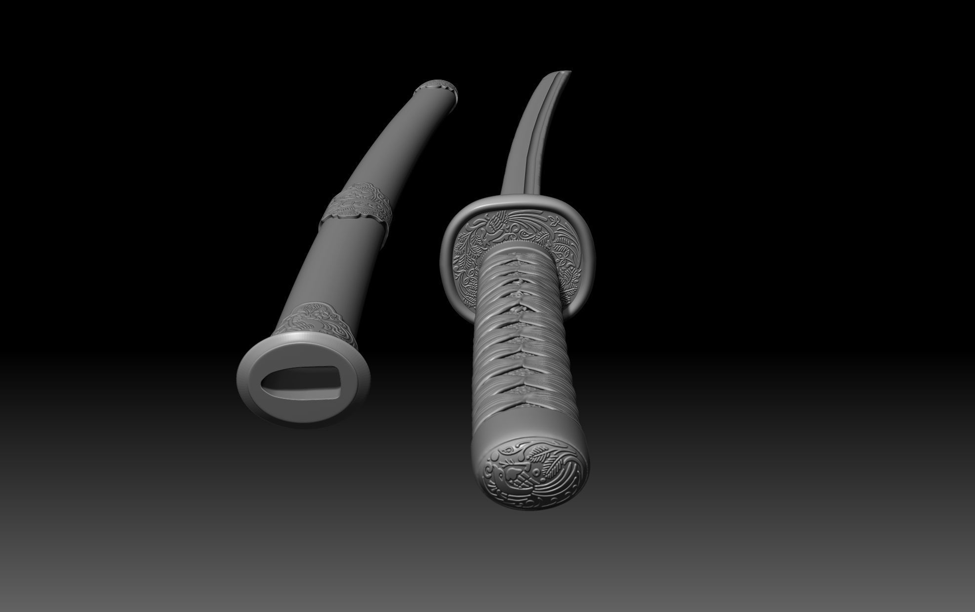 Xena Warrior Princess Katana 3D model 3D printable | CGTrader