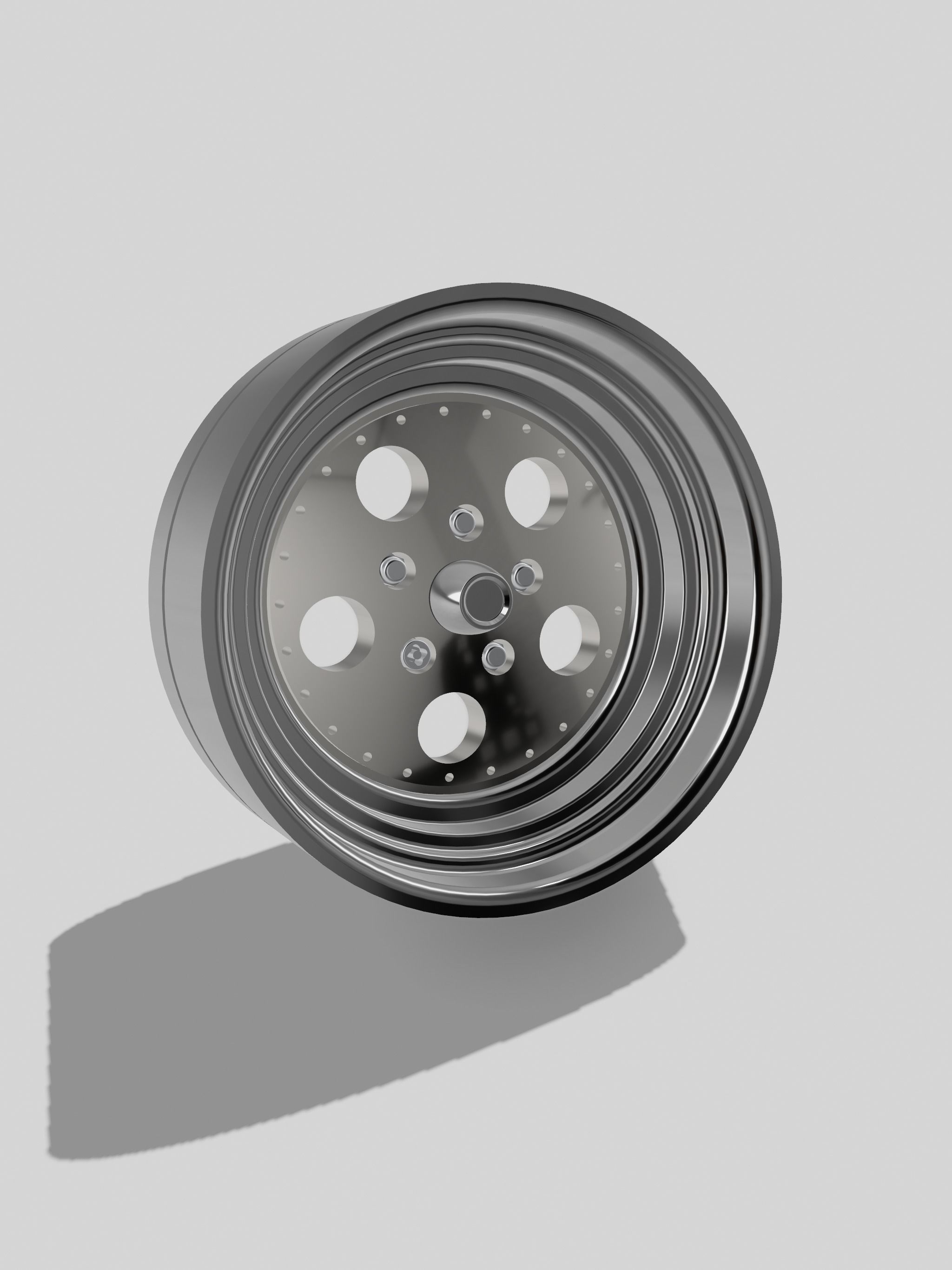 15inch Dragway Indy wheels with 3 offsets 3D model 3D printable | CGTrader
