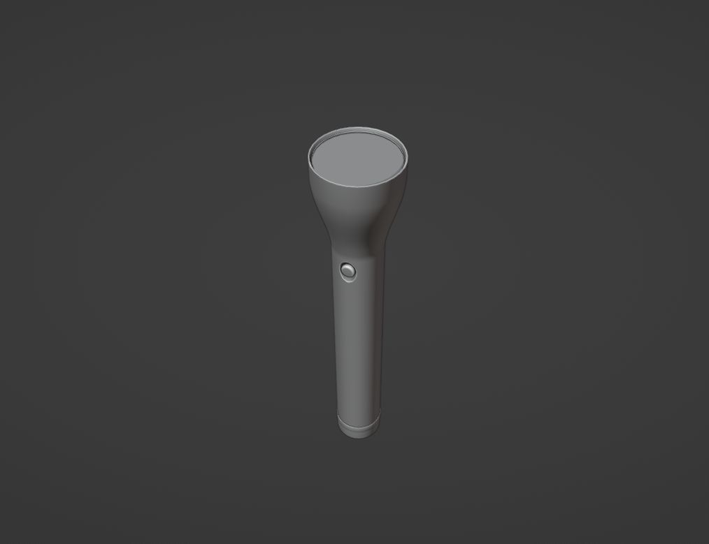 3D model Flashlight VR / AR / low-poly | CGTrader