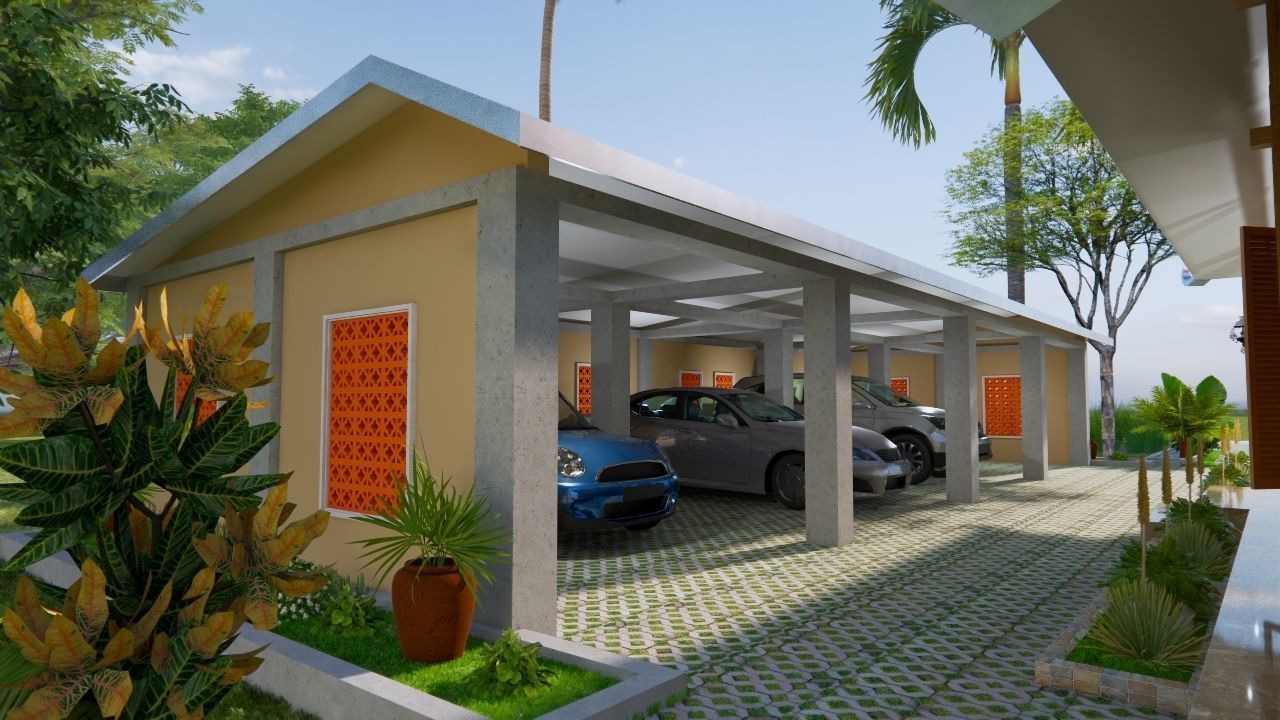 Joglo Traditional Java Wood House Design 3D model | CGTrader