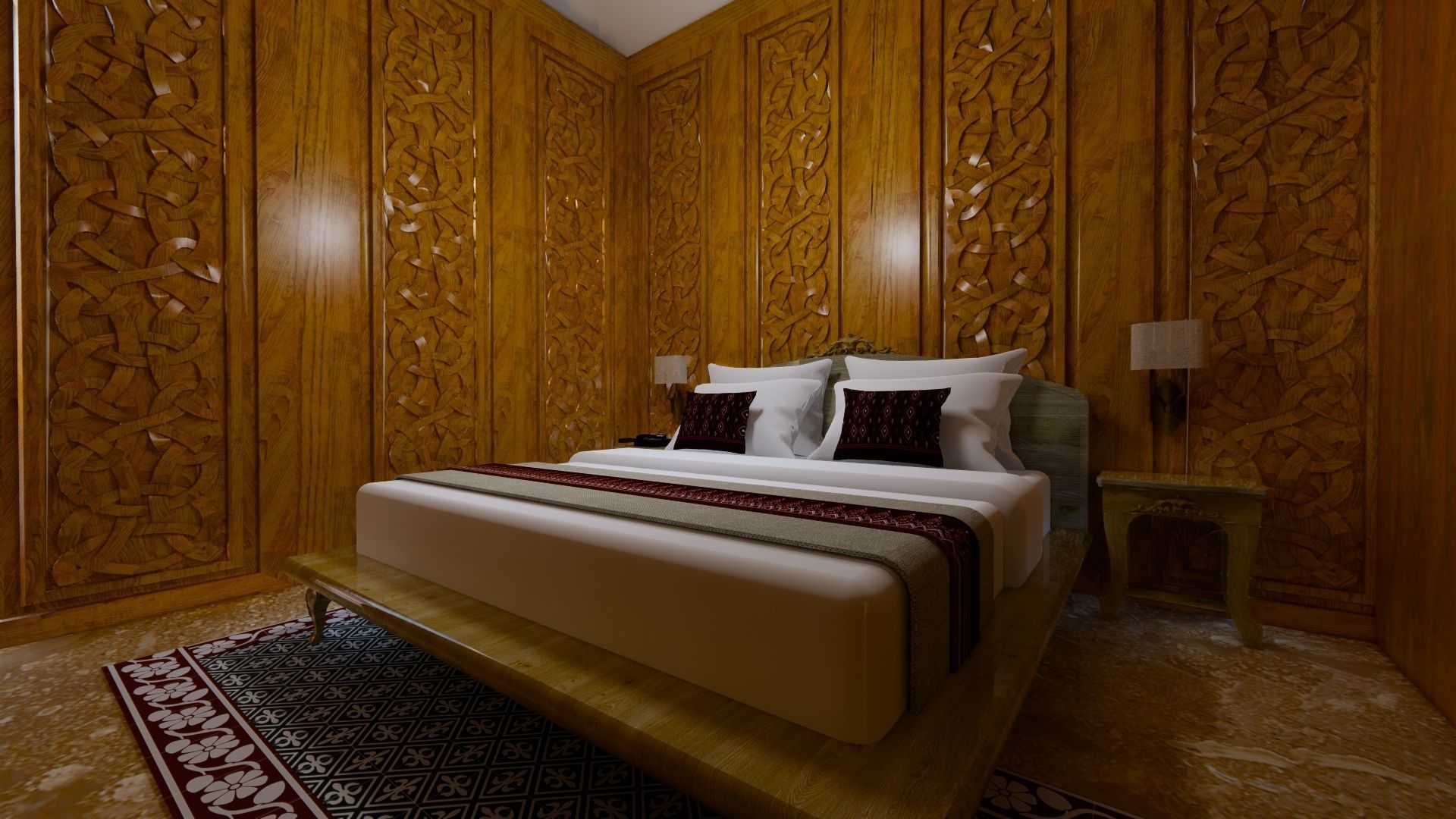 Joglo Traditional Java Wood House Design 3D model | CGTrader