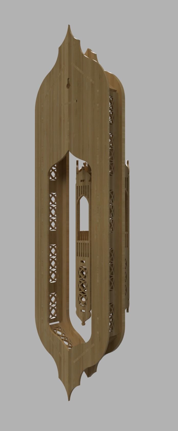 andalusia wall sconce moroccan lantern wall lamp 4 mm thickness 3D ...