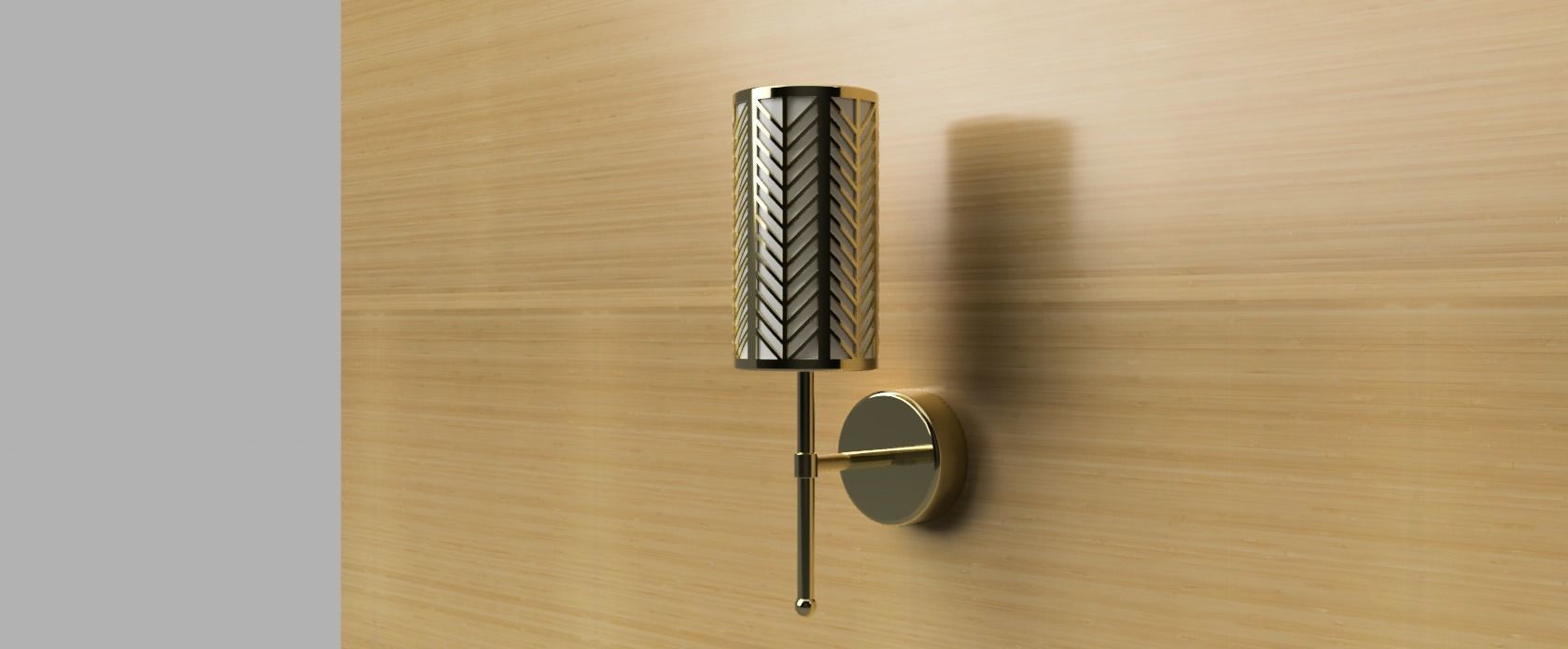 stem wall light 3d print stl 3D model 3D printable | CGTrader