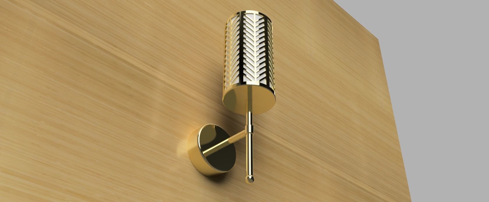 stem wall light 3d print stl 3D model 3D printable | CGTrader