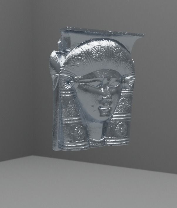column header hathor 3D model 3D printable | CGTrader