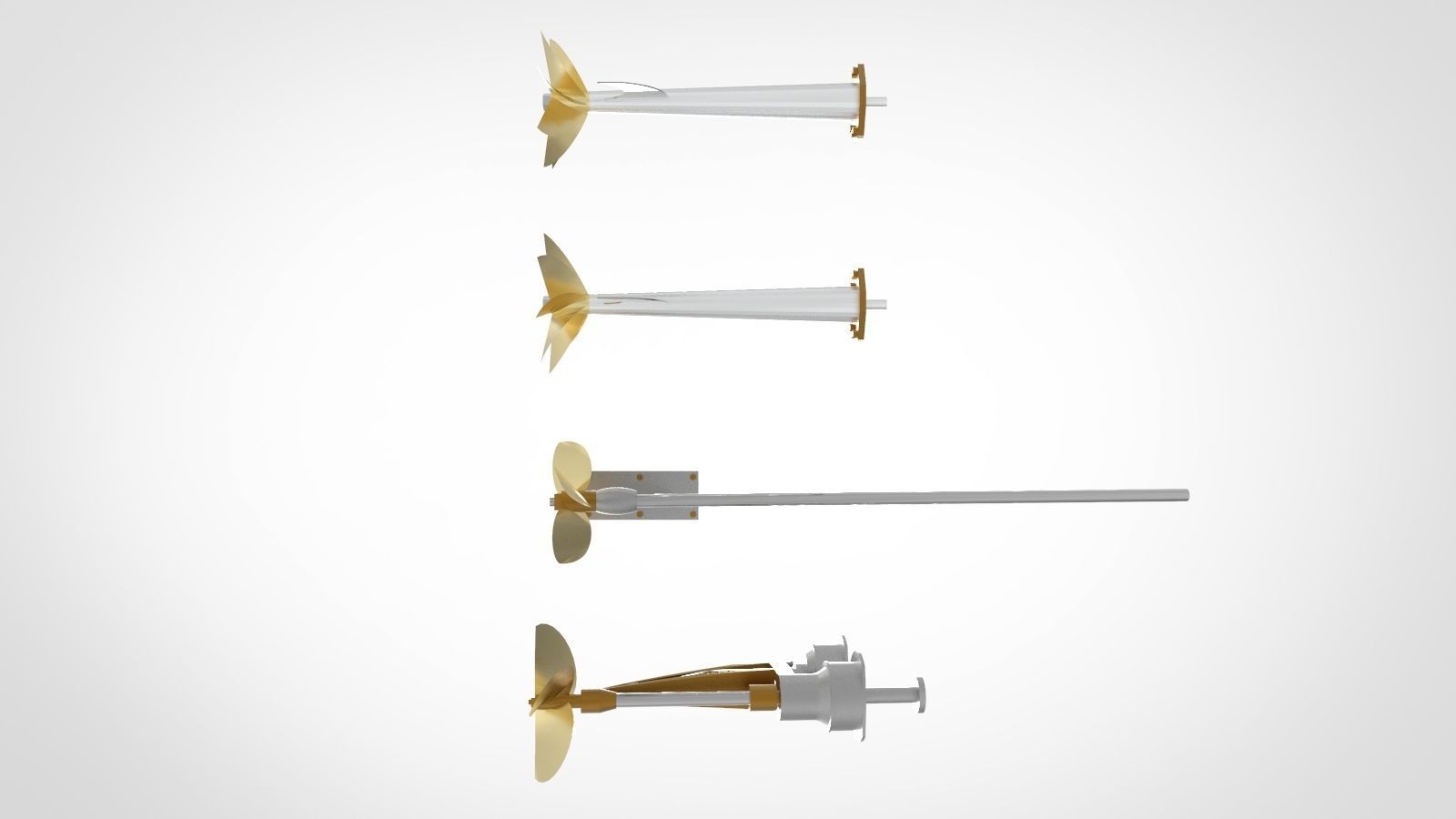 Ship Propulsion model 3D model | CGTrader