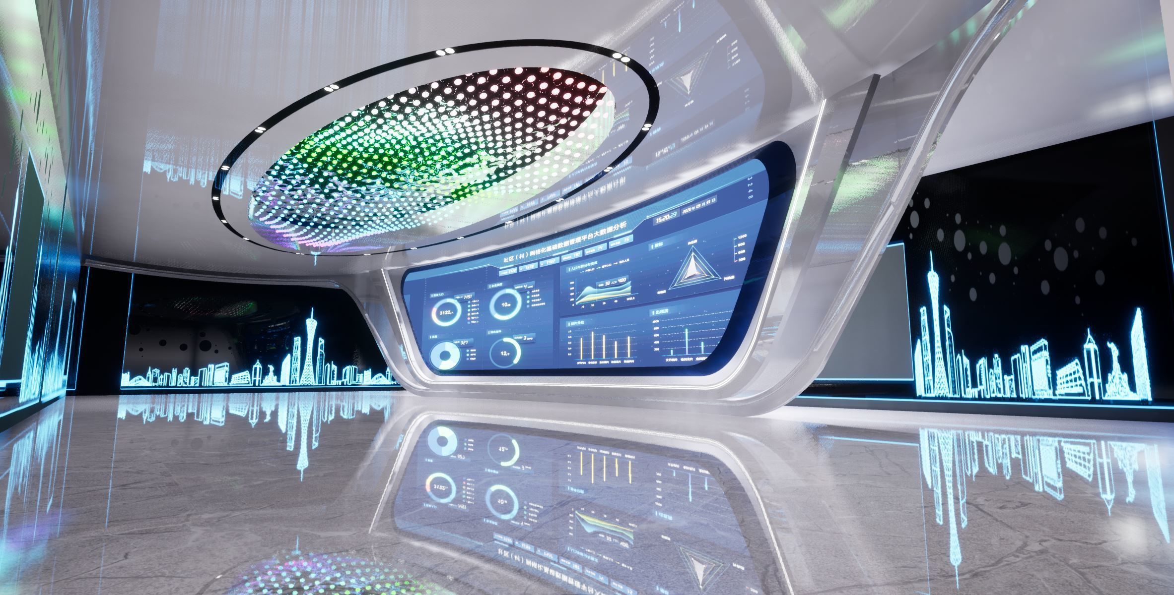 Science and technology exhibition hall 3D model | CGTrader