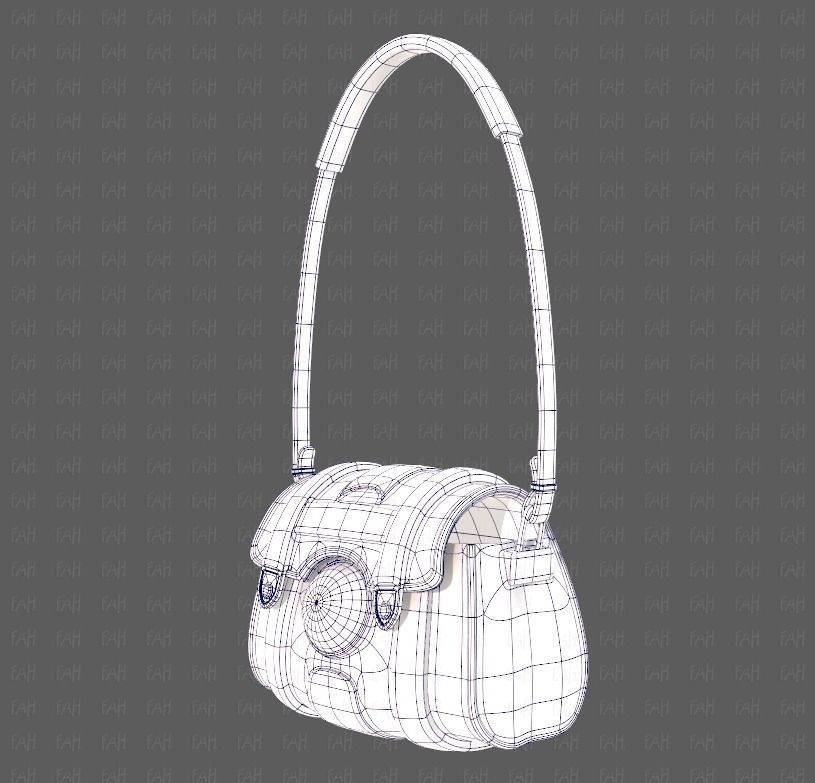 3D model Bag V15 VR / AR / low-poly | CGTrader