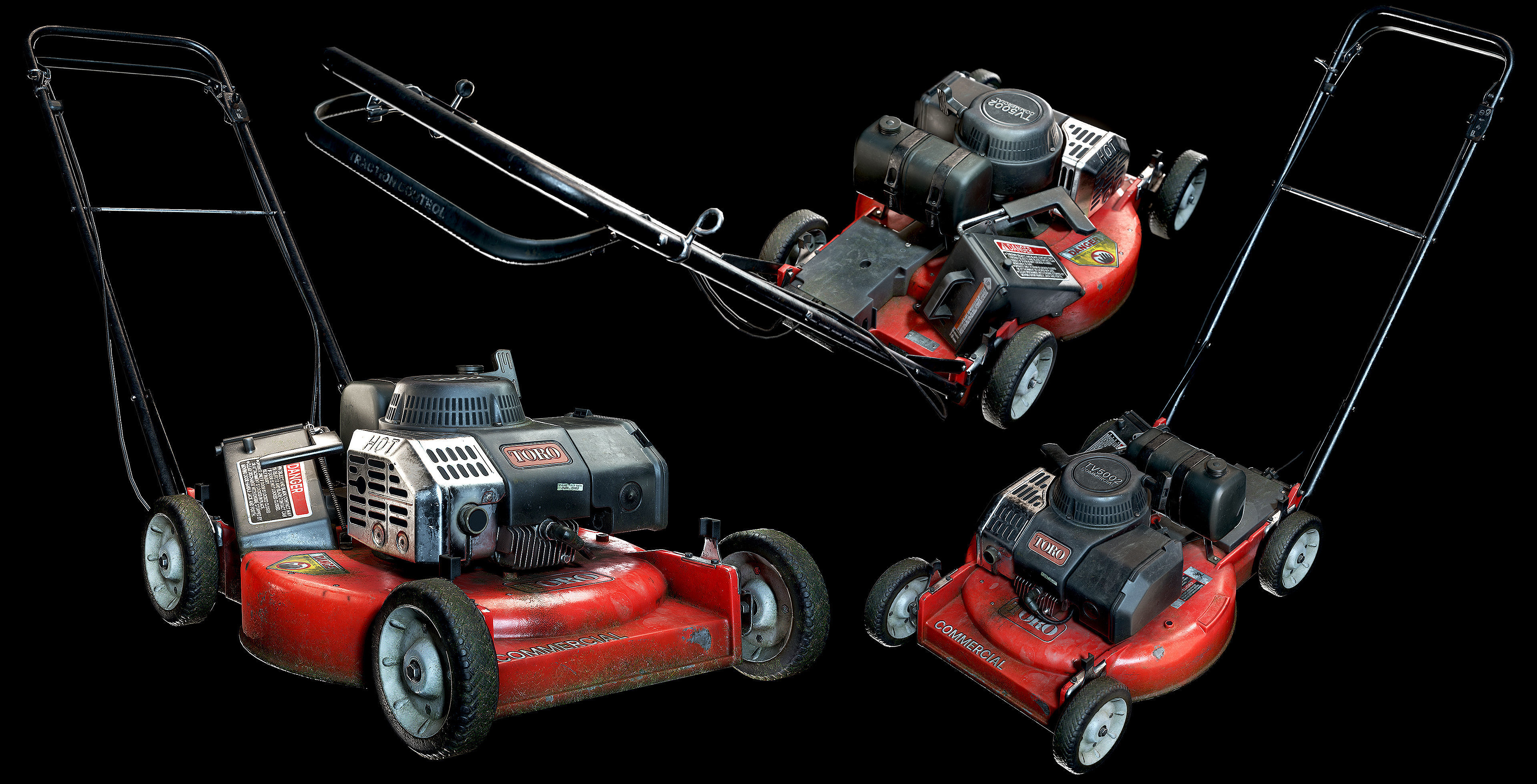 3D model Lawn Mower VR / AR / low-poly | CGTrader