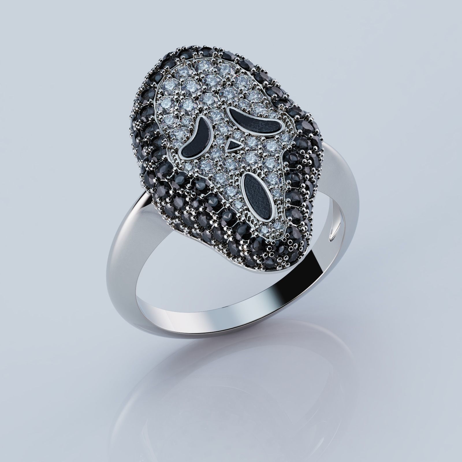 Ring Scream Style 3D model 3D printable | CGTrader