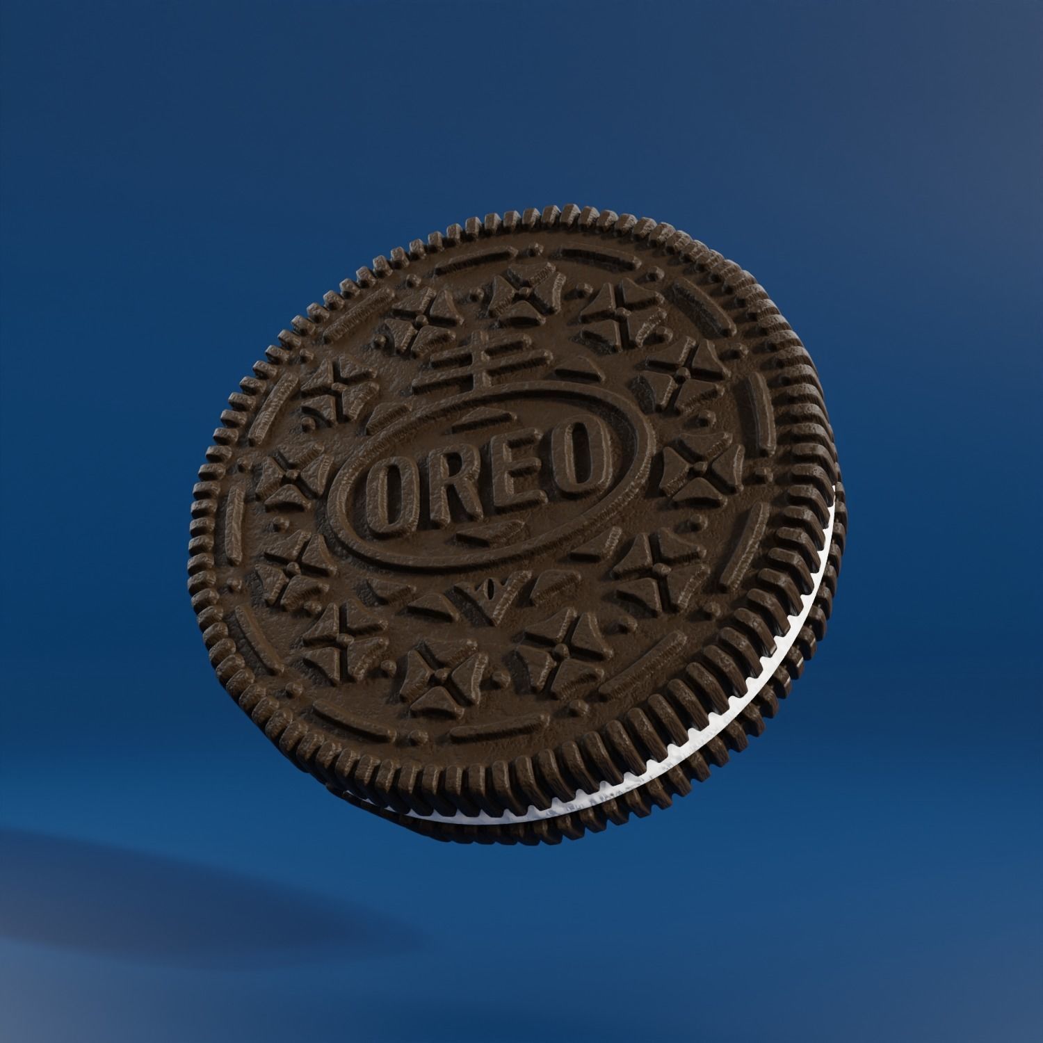 high poly 3d oreo design 3D model | CGTrader