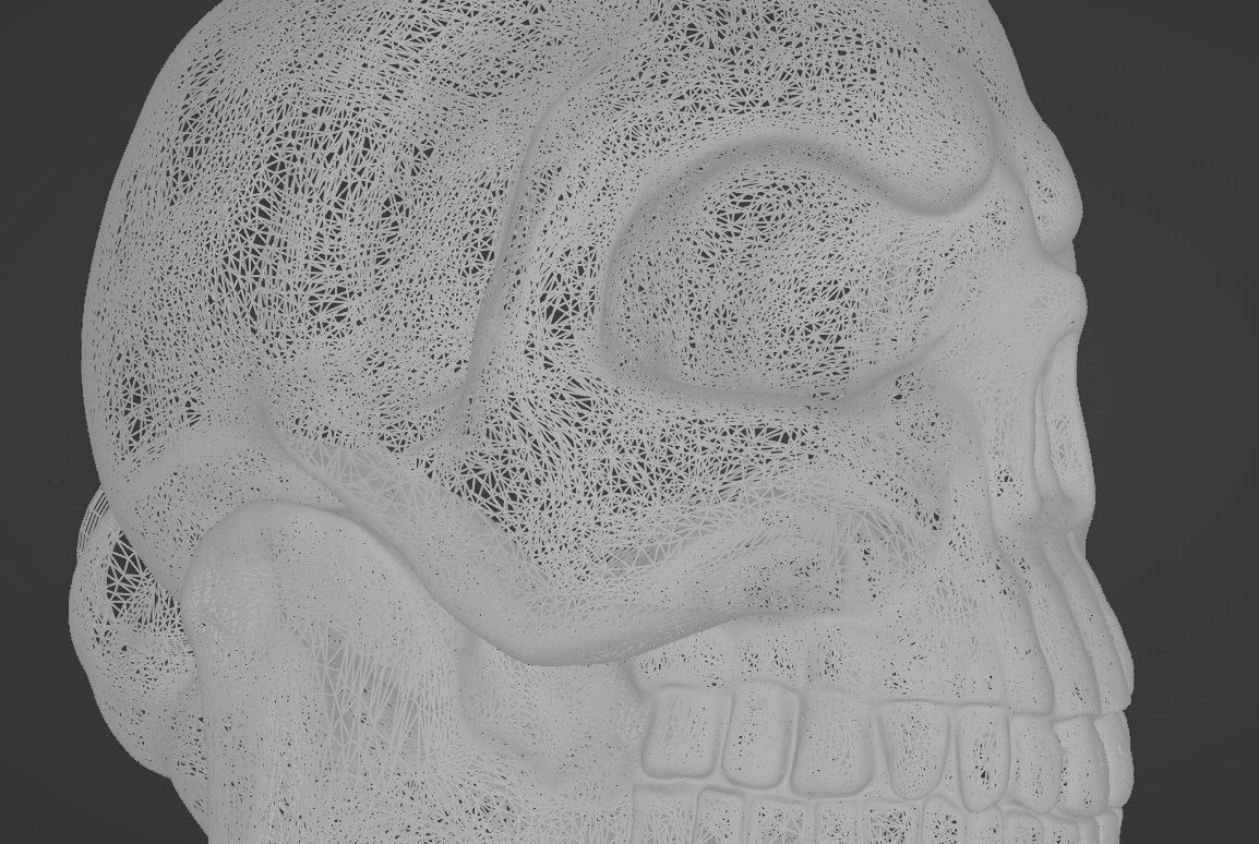 Pipe smoking skull 3D model 3D printable | CGTrader