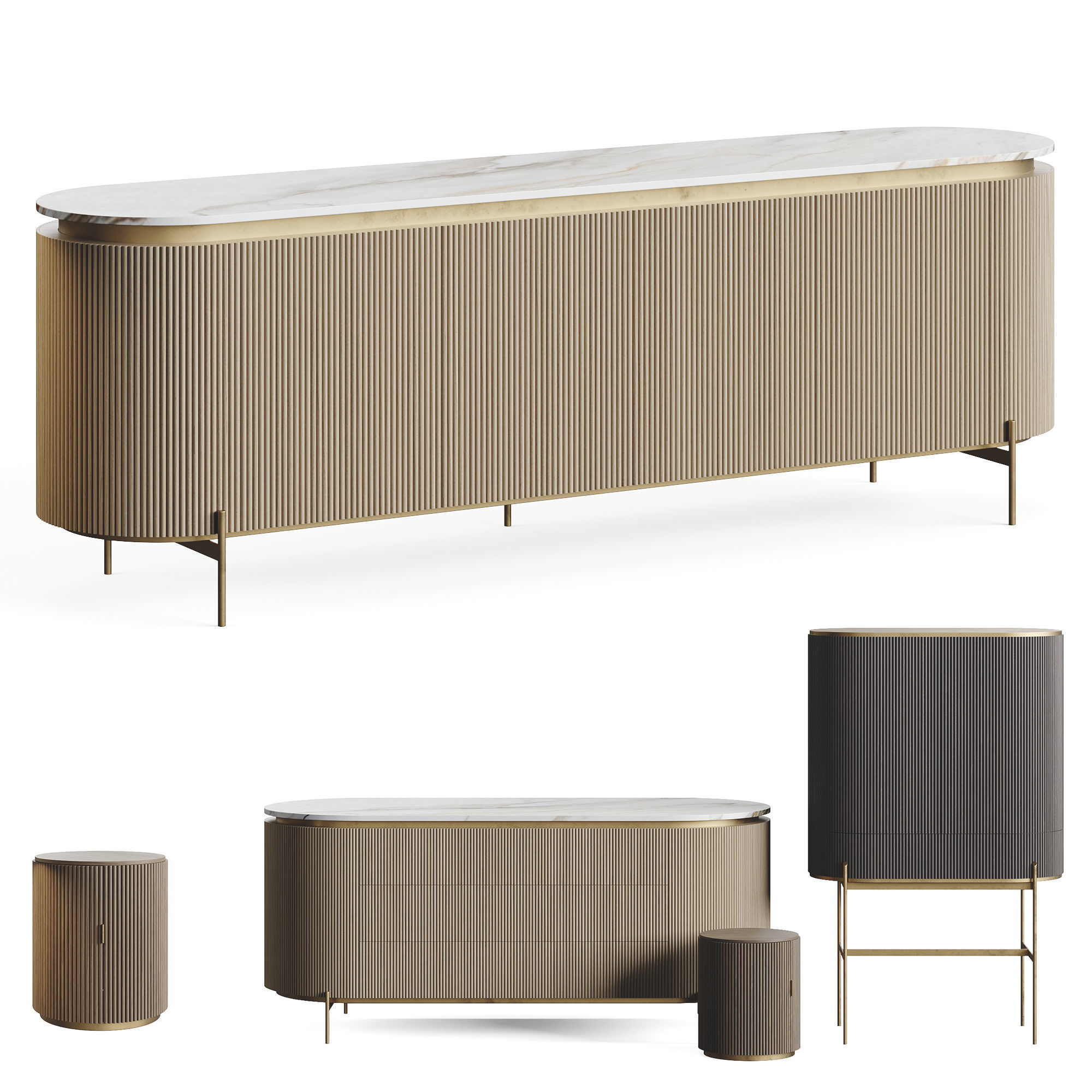 Shake Design HEGE Living Collection 3D model | CGTrader